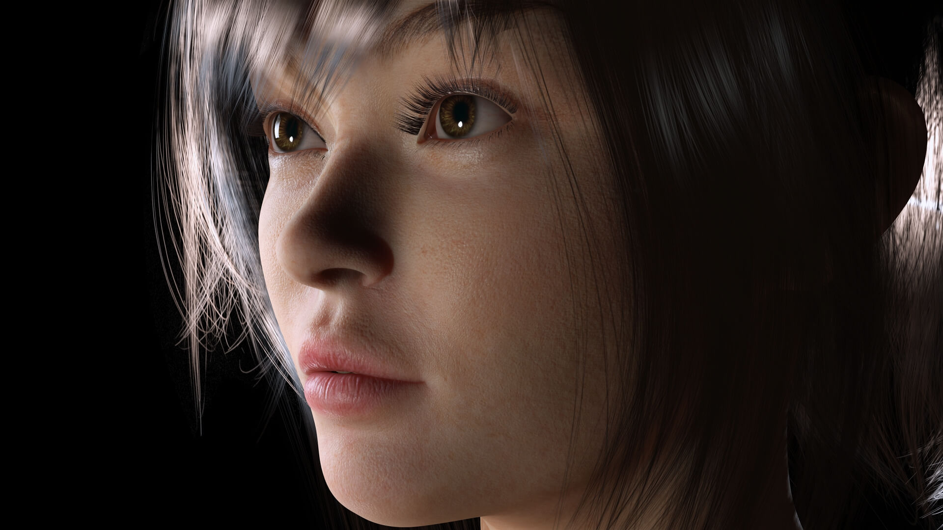 Jia - Cute Asian Girl 3D Model by khaloui