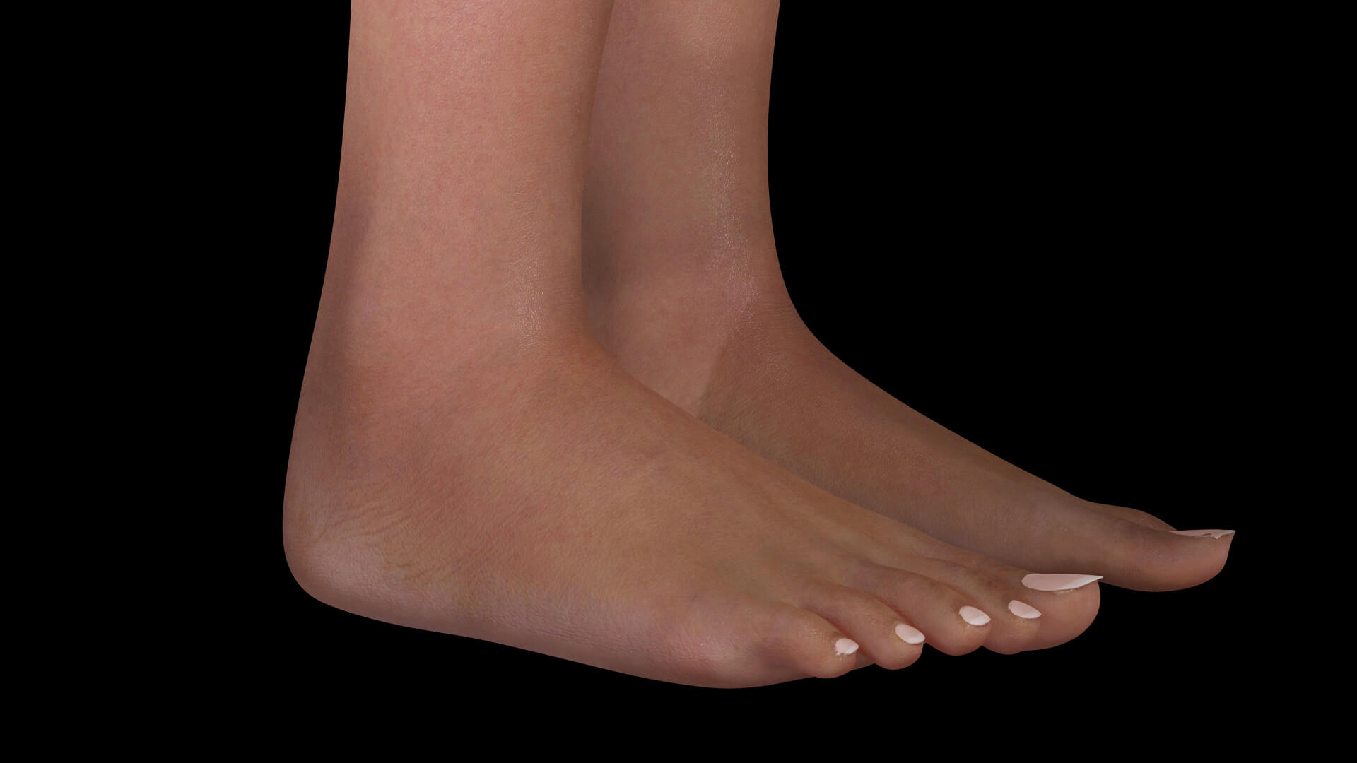 Juana - Asian Woman 3D Model by khaloui