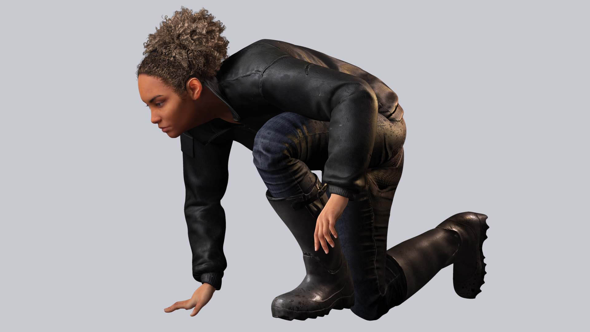 Kali - Casual Style 3D Model by khaloui