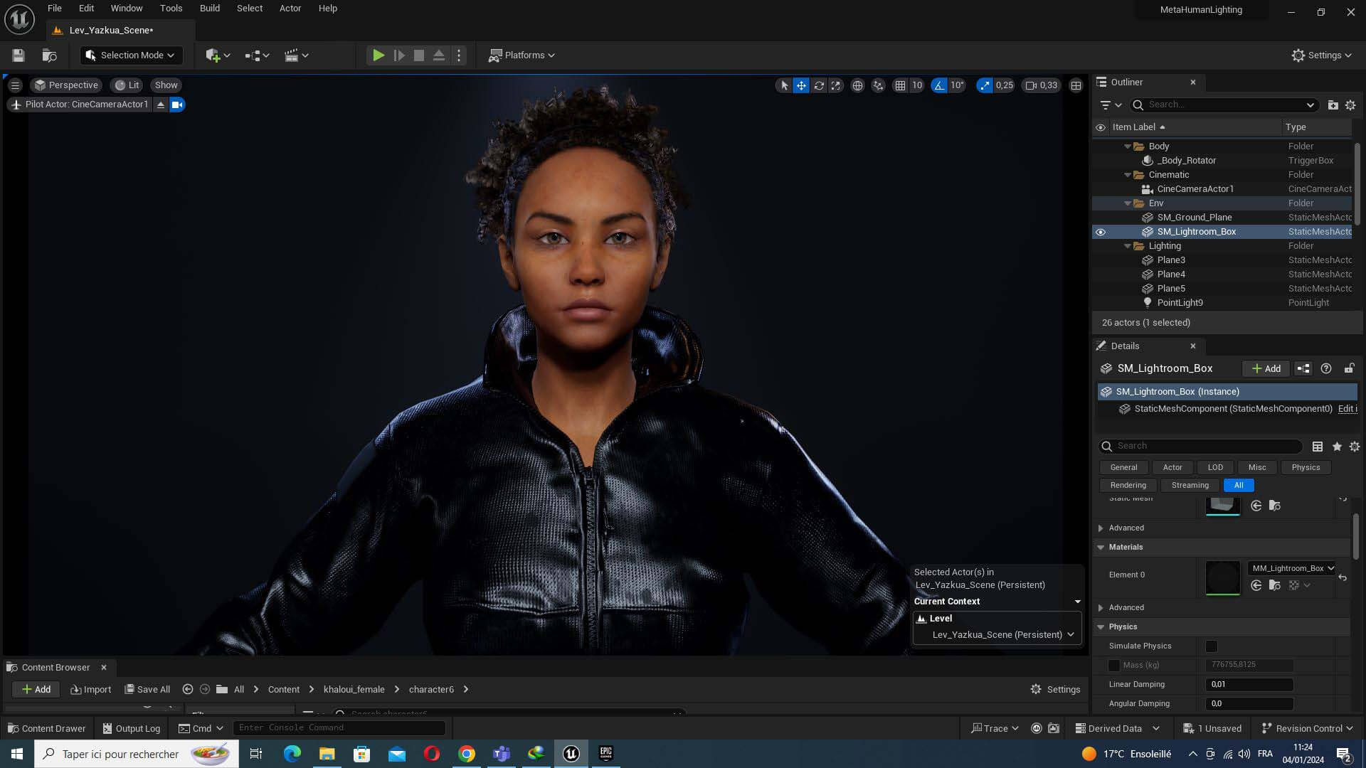 Kali - Casual Style 3D Model by khaloui