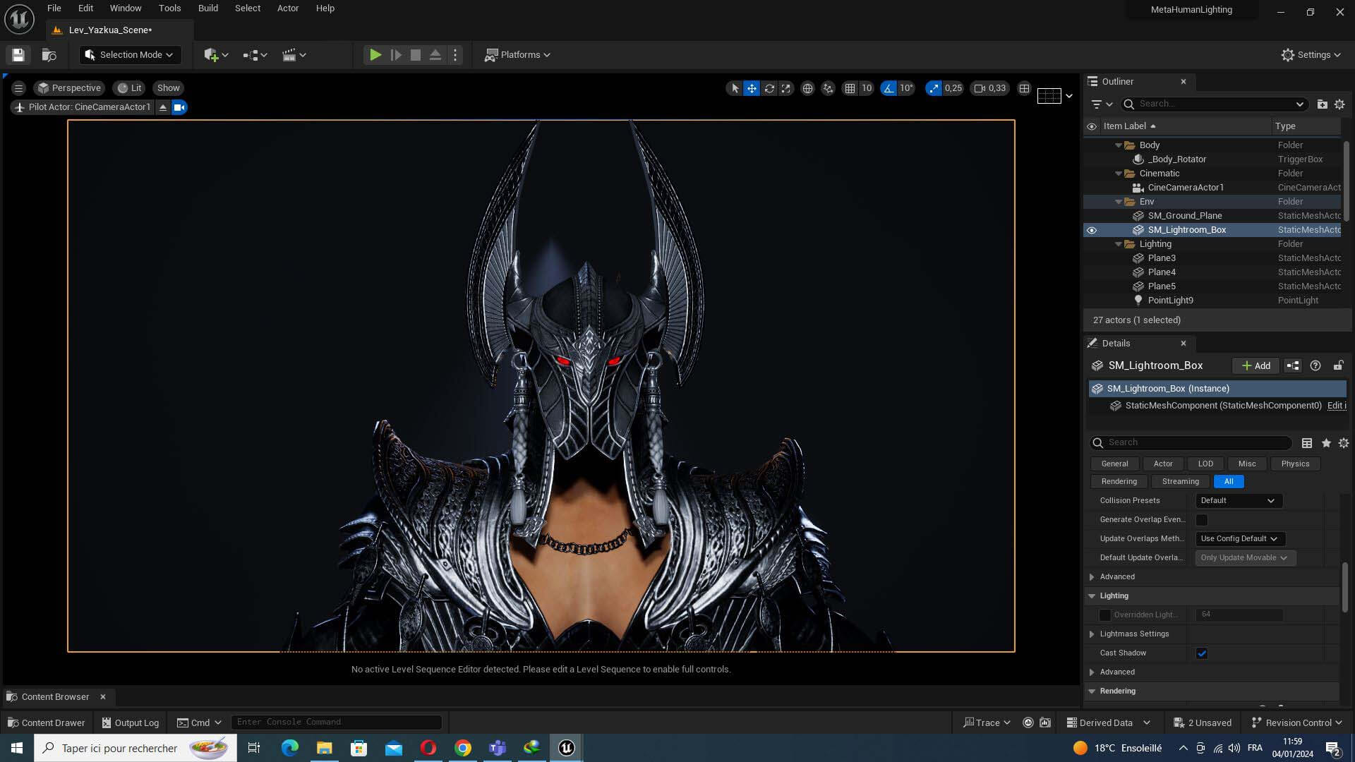 Kali - Divine Guardian With Ancient God Armor 3D Model by khaloui