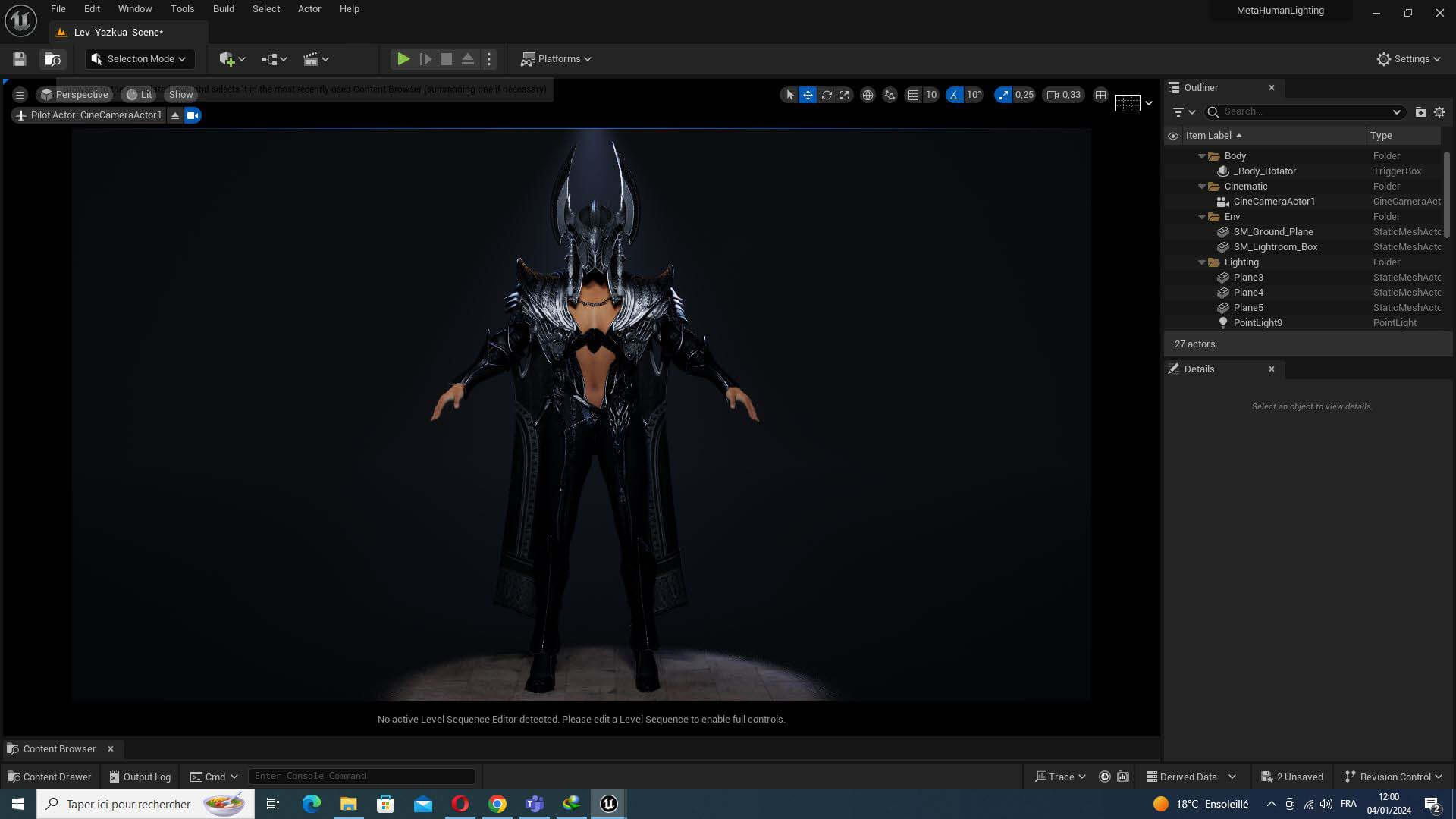 Kali - Divine Guardian With Ancient God Armor 3D Model by khaloui