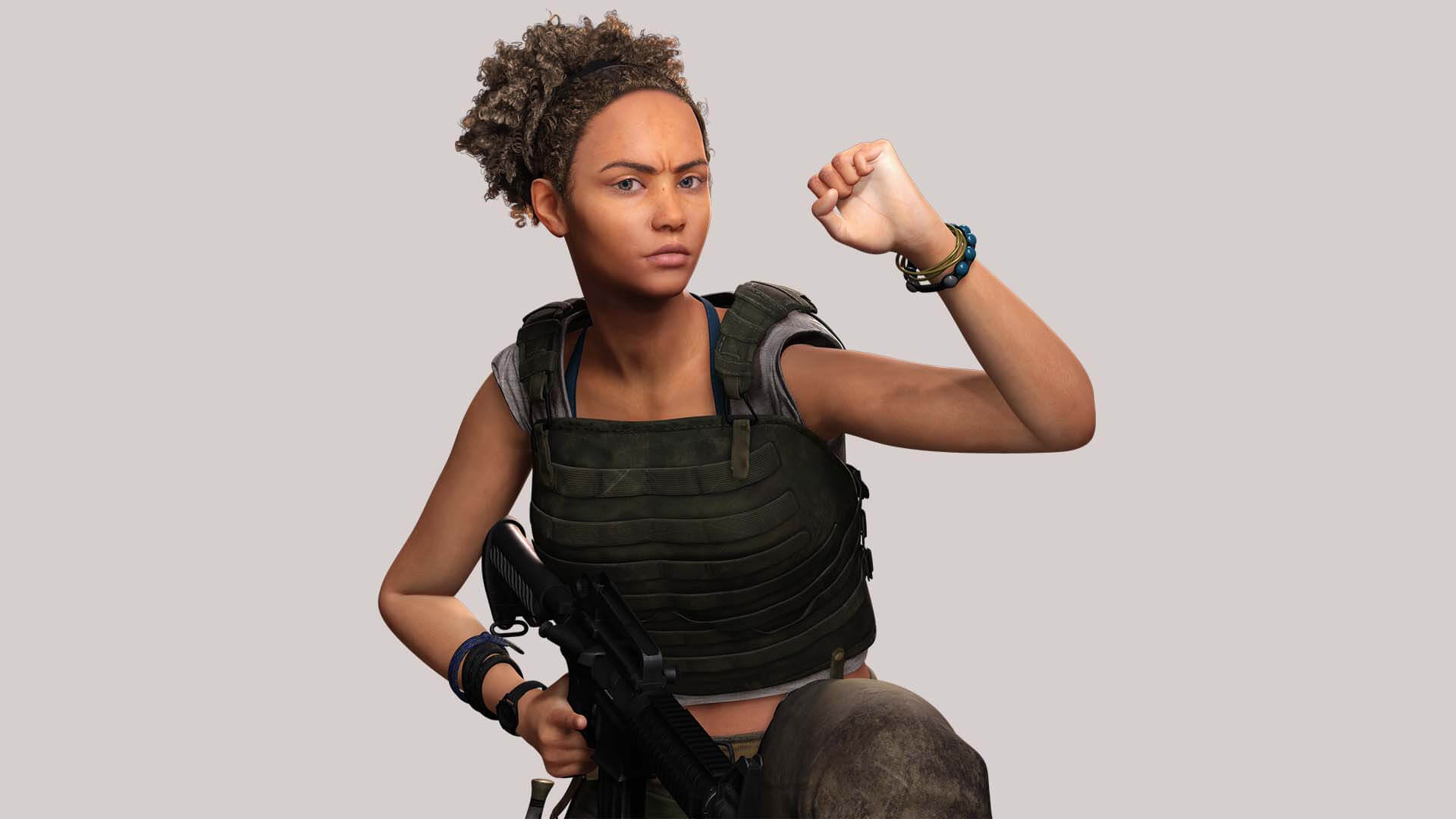 Kali - Survival Style 3D Model by khaloui