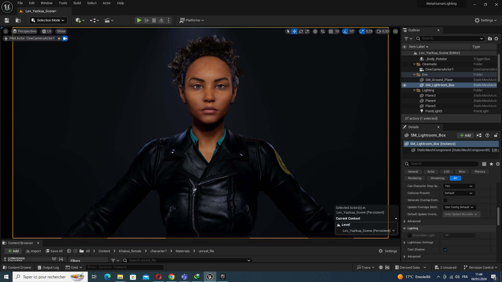 Kalii - Police Attire 3D Model by khaloui