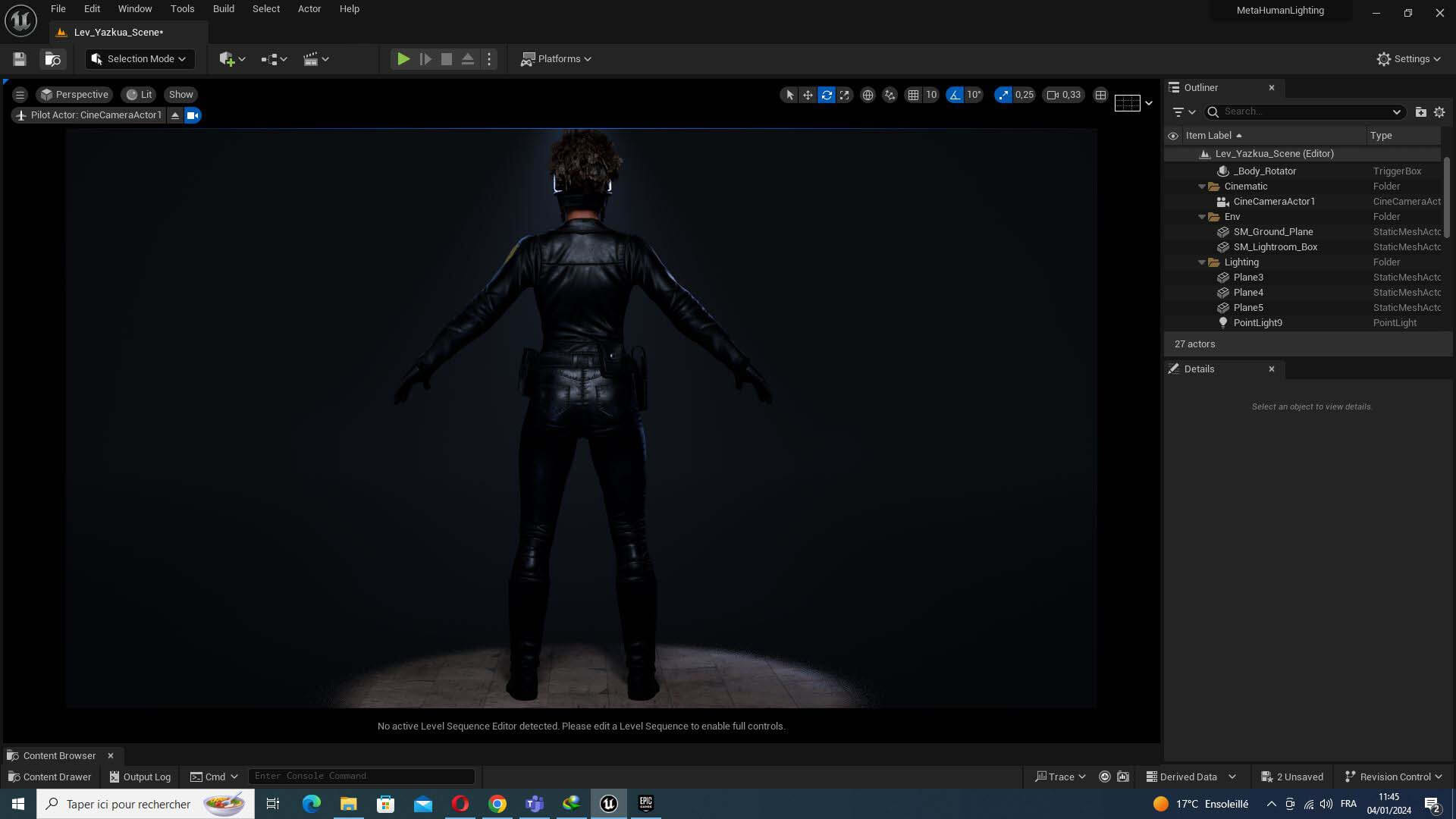 Kalii - Police Attire 3D Model by khaloui