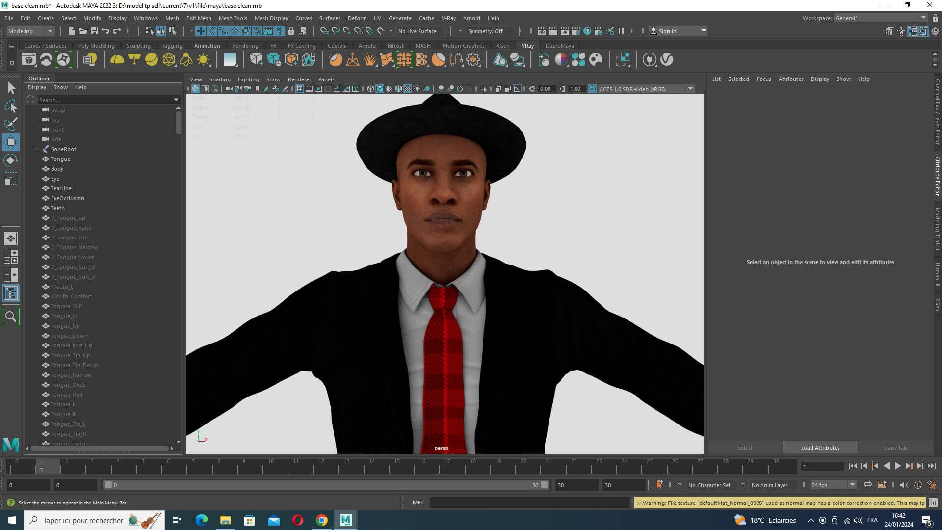 Marcus - Classic Mafia Figure 3D Model by khaloui