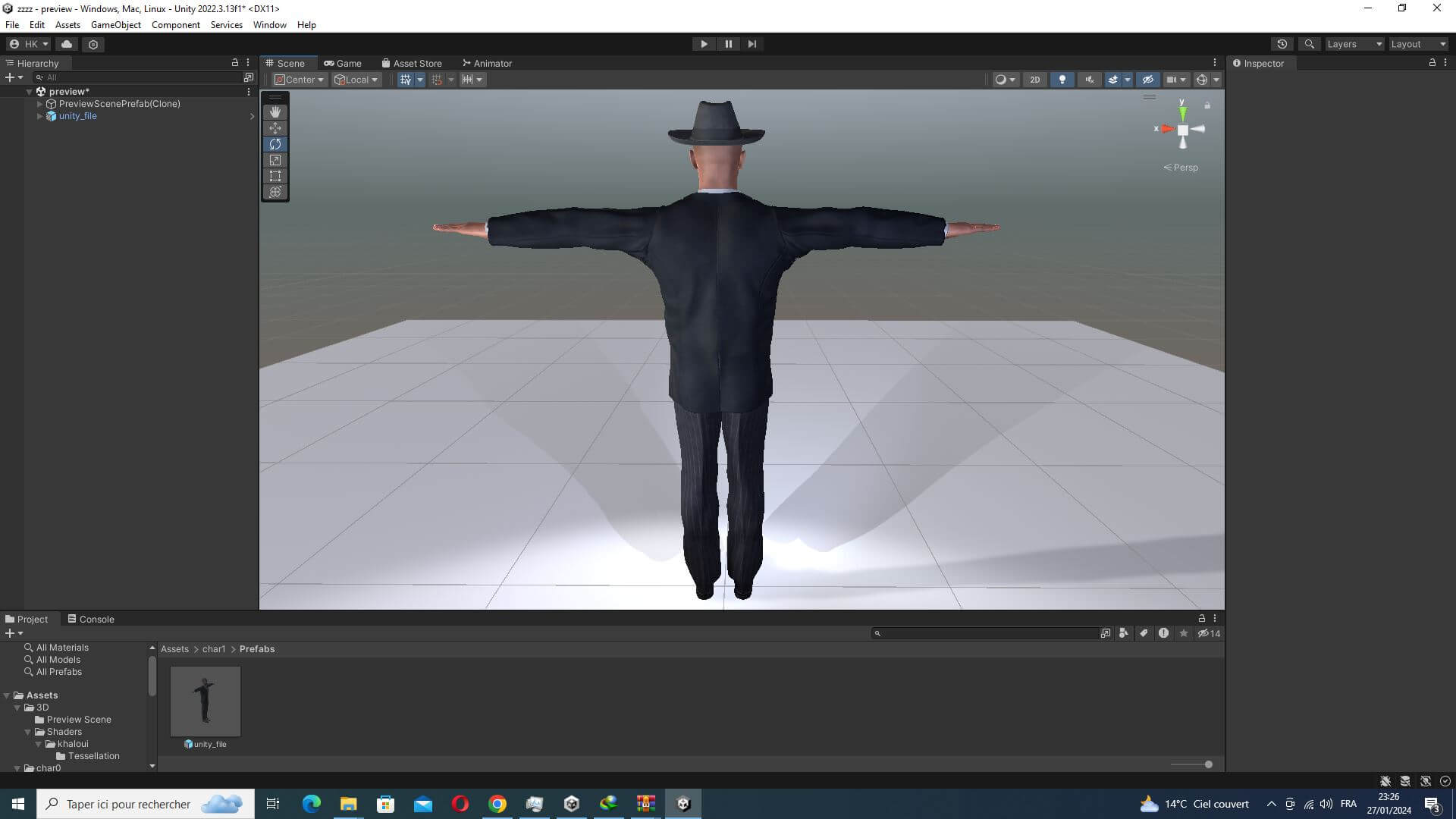 Marcus - Classic Mafia Figure 3D Model by khaloui