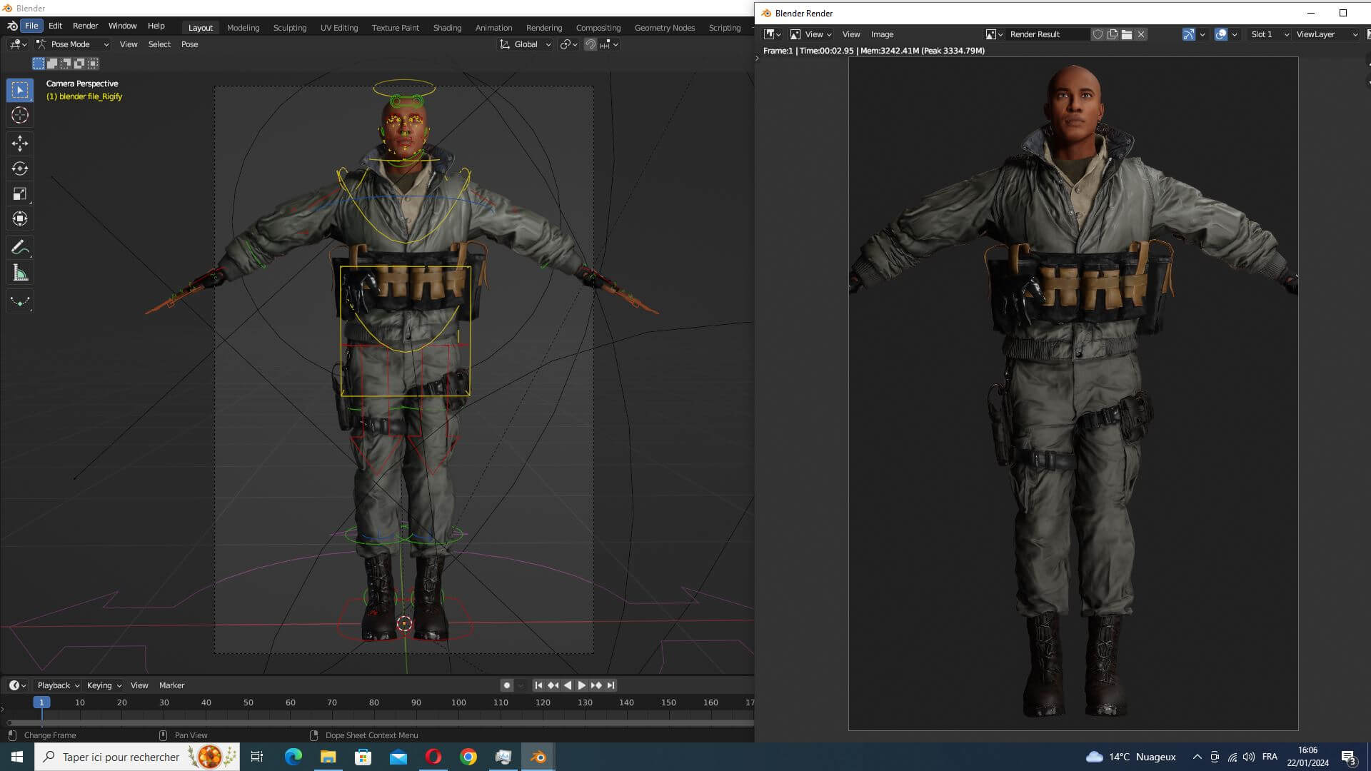 Marcus Elite Operative Stealth Mission - 3D Model by khaloui