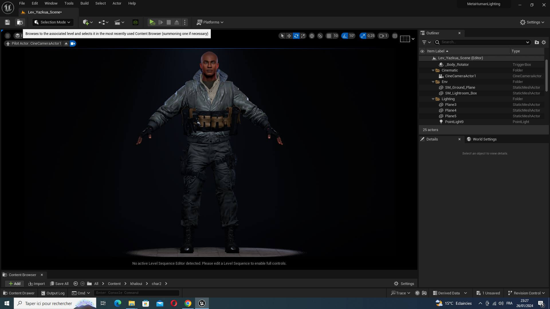 Marcus Elite Operative Stealth Mission - 3D Model by khaloui