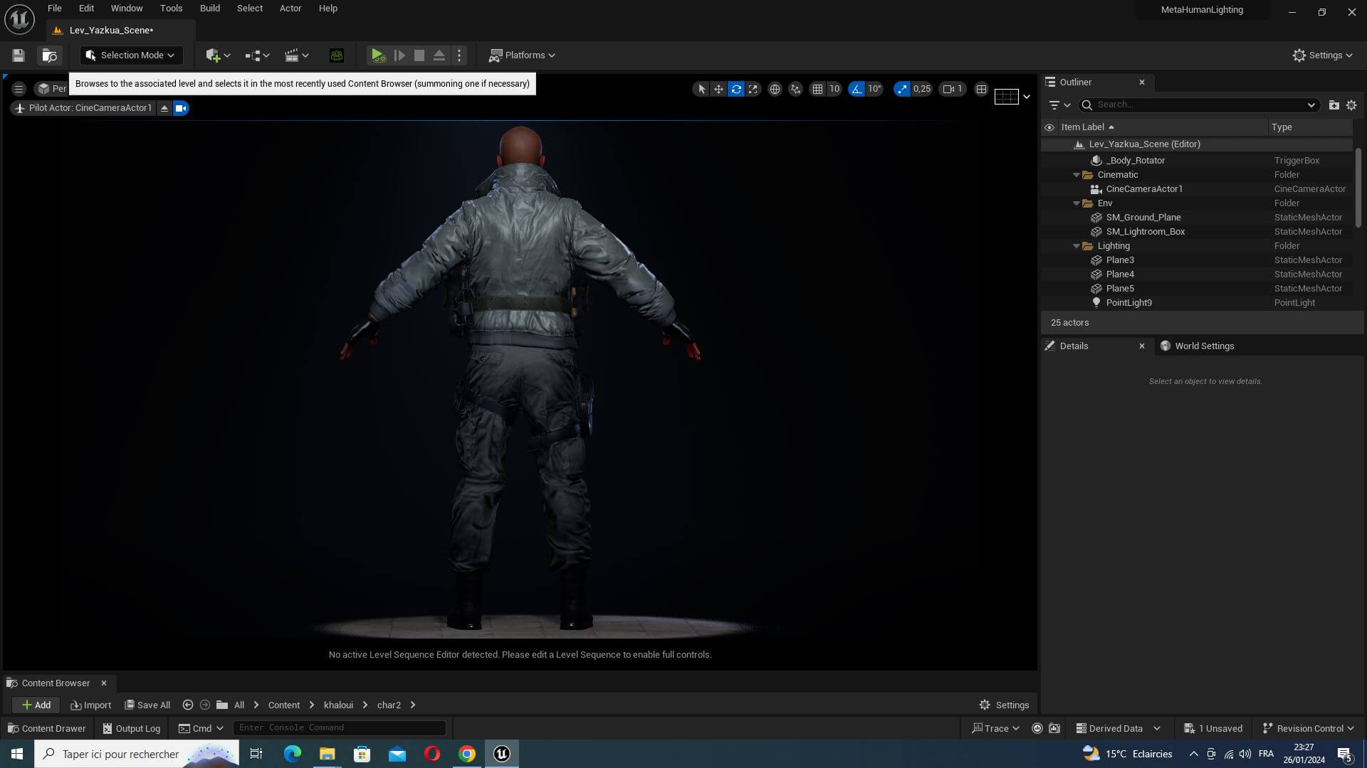 Marcus Elite Operative Stealth Mission - 3D Model by khaloui