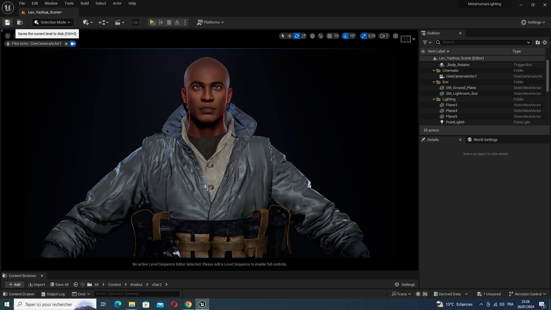 Marcus Elite Operative Stealth Mission - 3D Model by khaloui