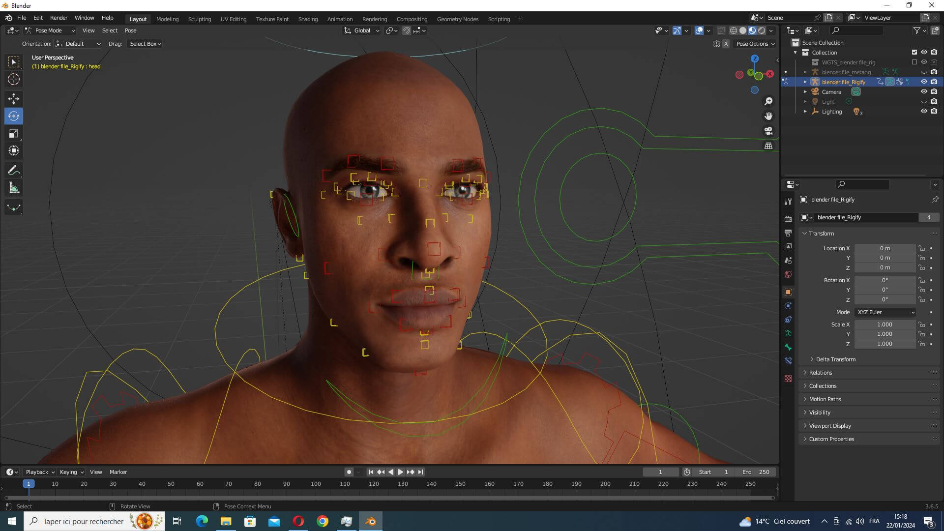 Marcus - Realistic Man Base Mesh 3D Model by khaloui