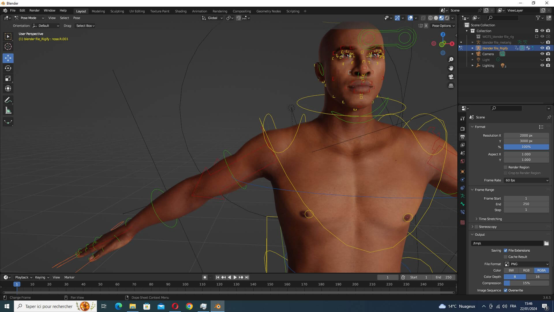 Marcus - Realistic Man Base Mesh 3D Model by khaloui