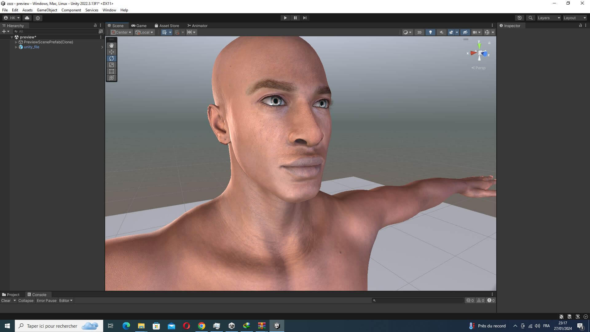 Marcus - Realistic Man Base Mesh 3D Model by khaloui