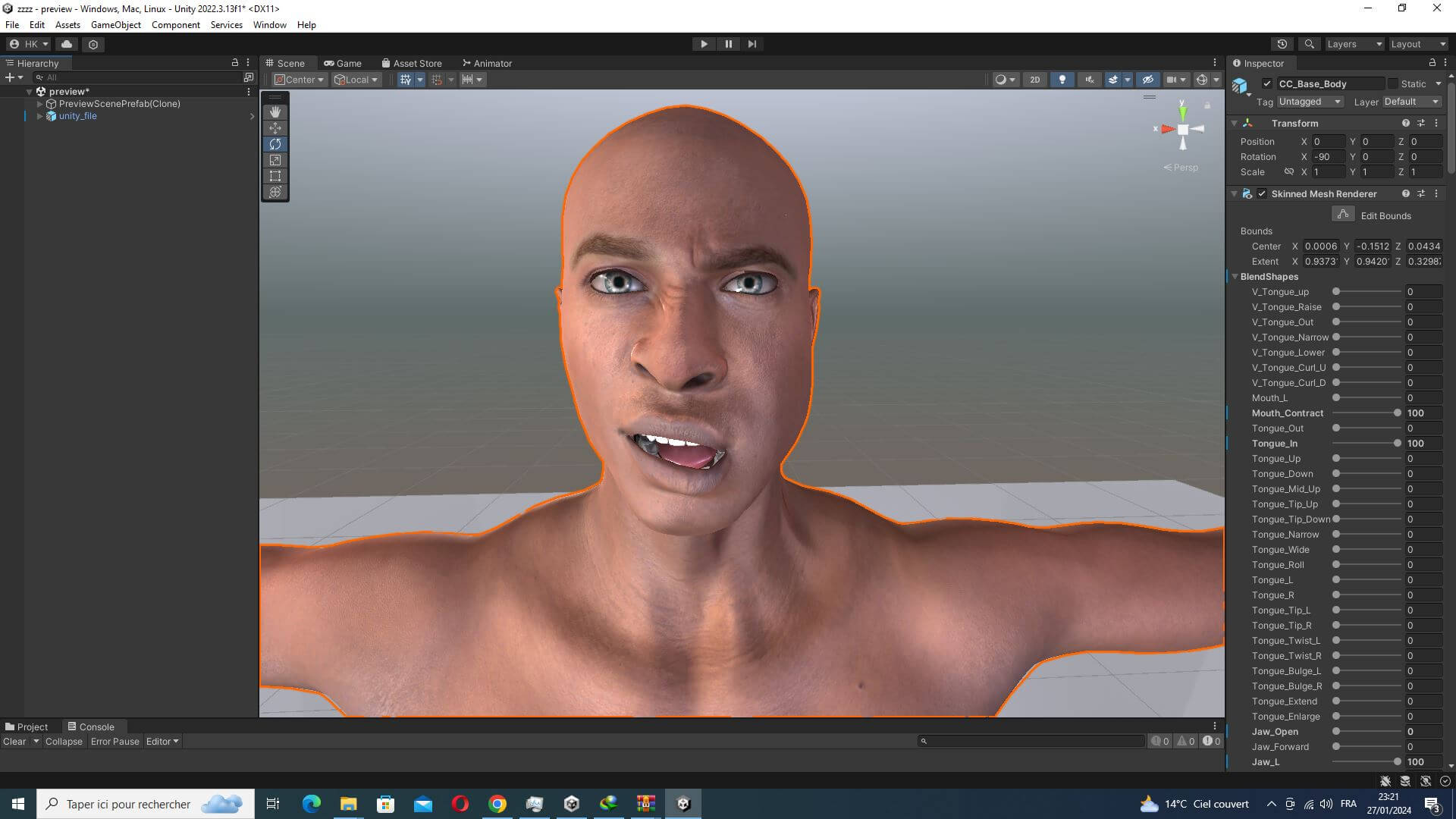 Marcus - Realistic Man Base Mesh 3D Model by khaloui