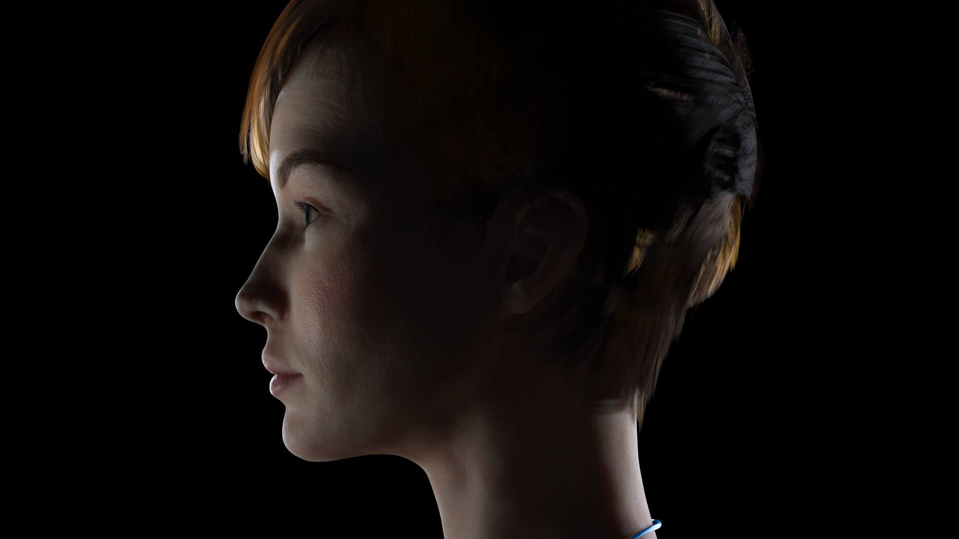 Mariya - Skinny Woman 3D Model by khaloui