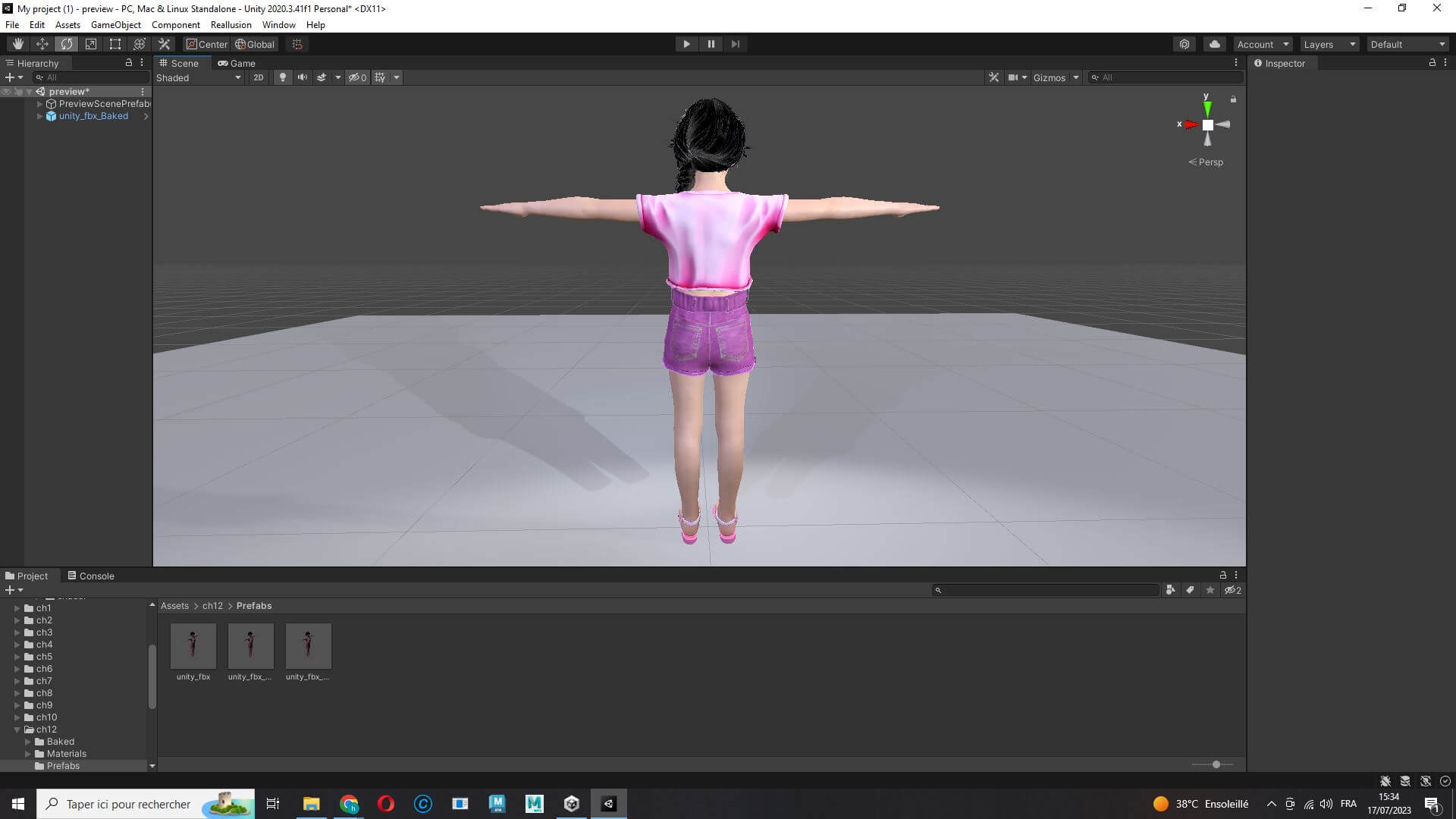 Merry - Sweet Girl 3D Model by khaloui