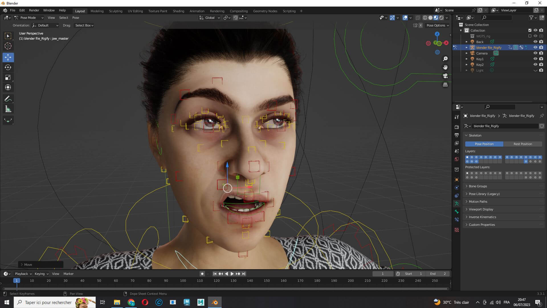 Mia Khalifa Woman - 3D Model by khaloui