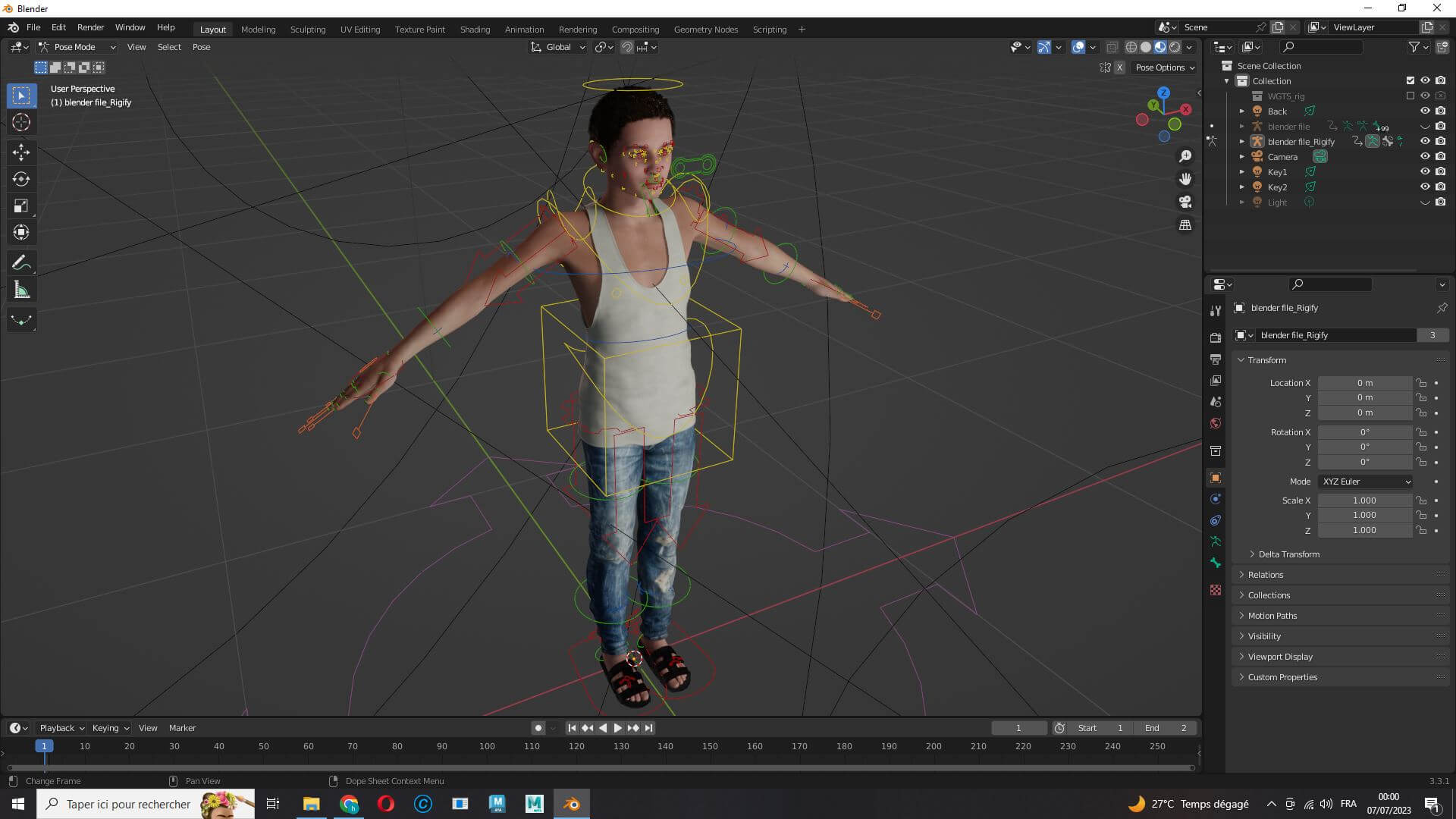 Mostafa-Realistic Arabic Boy 3D Model by khaloui