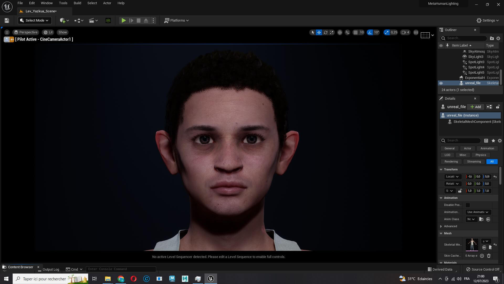 Mostafa - Arabic Boy 3D Model by khaloui