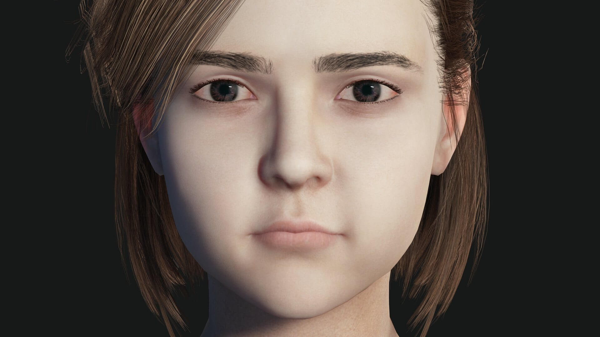 Korean Girl 3d Model By Khaloui