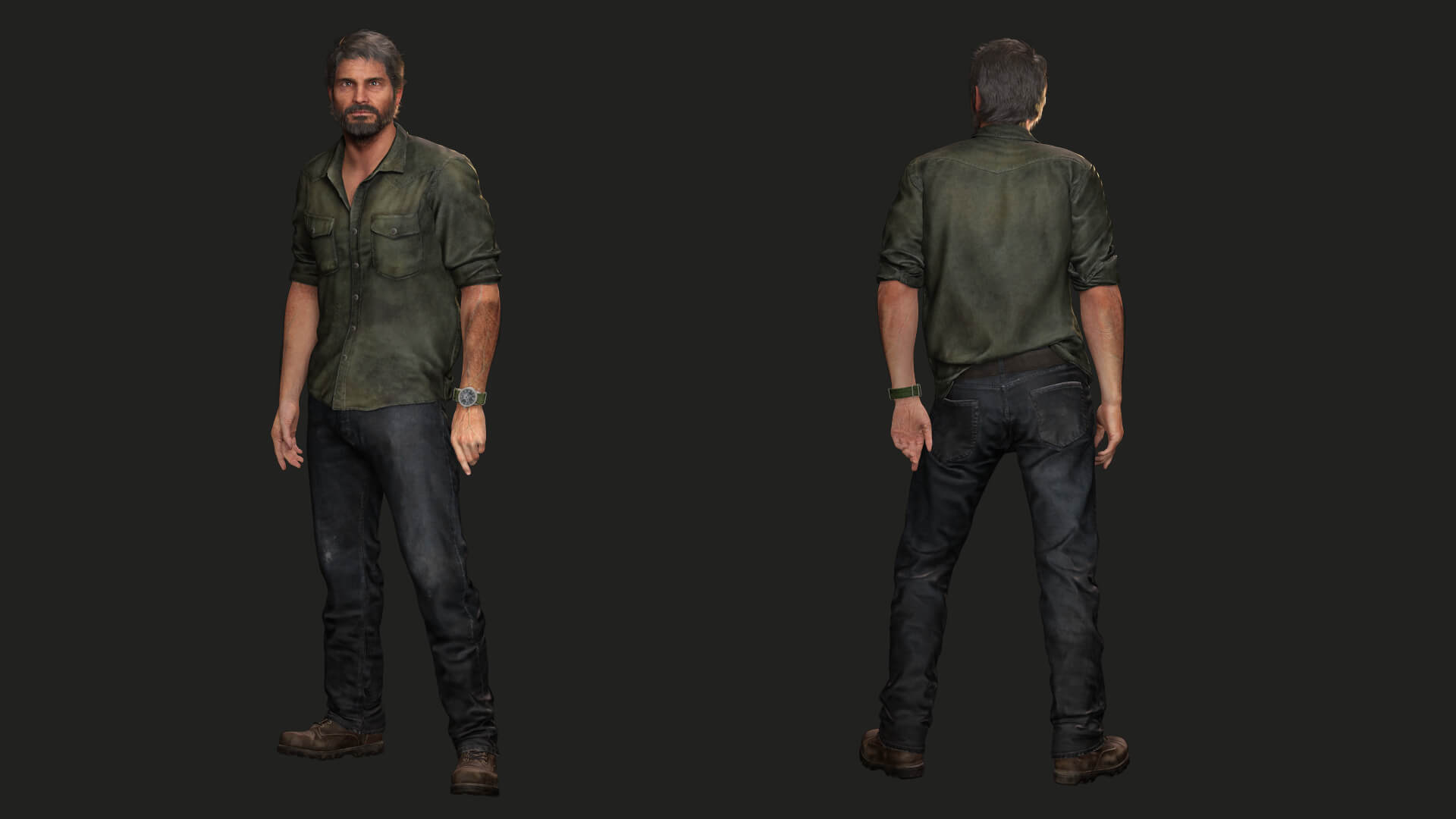 Pedro Pascal Joel Miller The Last of Us - 3D Model by khaloui