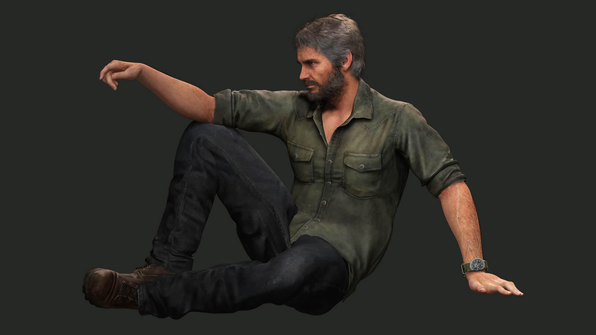 Pedro Pascal Joel Miller The Last of Us - 3D Model by khaloui