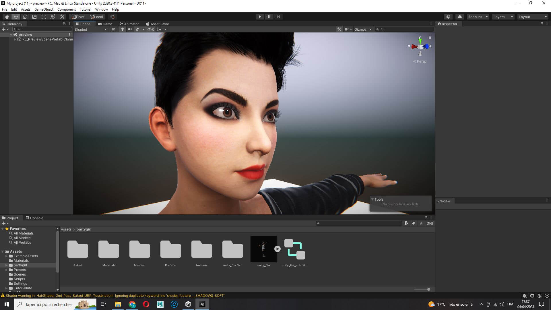 Pixie Casual Girl 3d Model By Khaloui