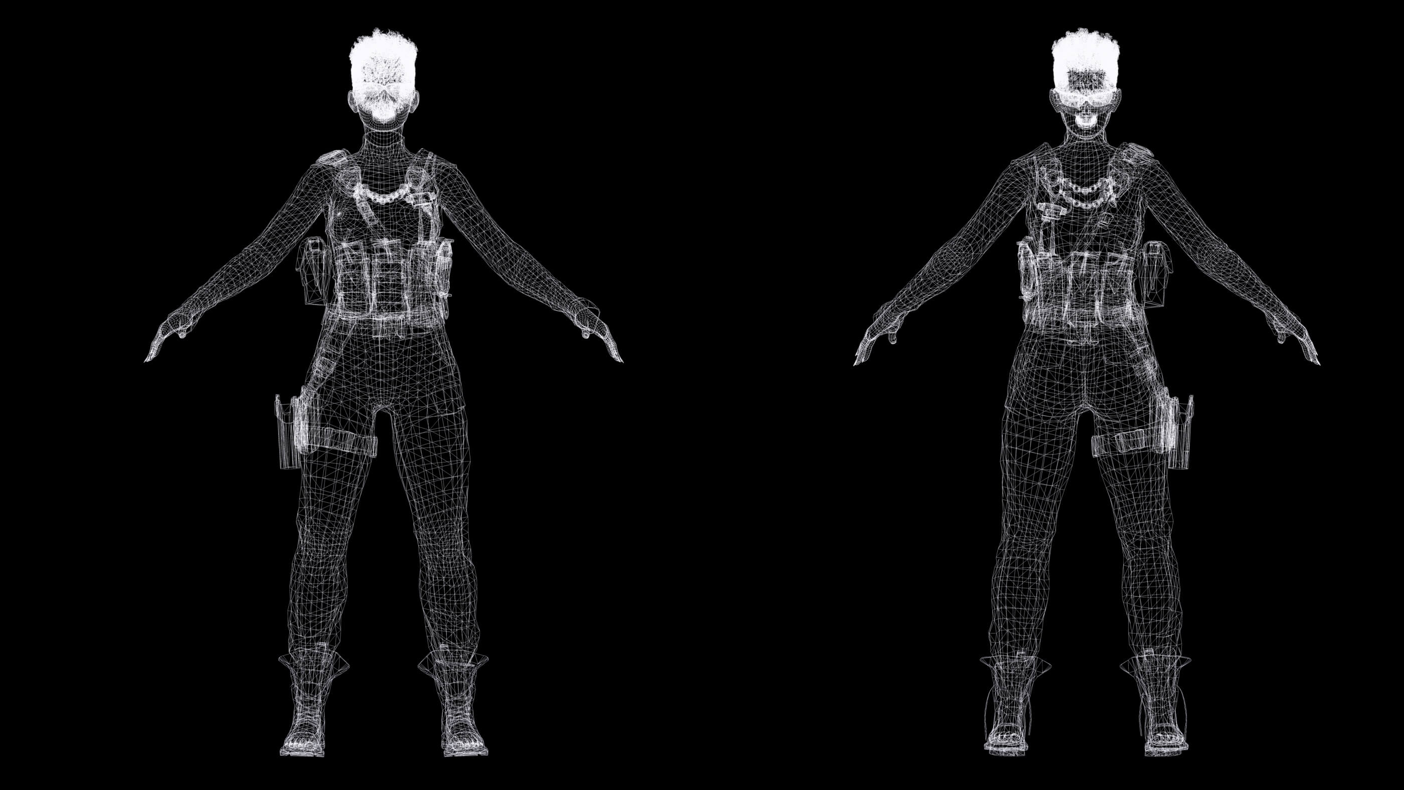 Raven Steele -Warrior Queen of The Frontlin 3D Model by khaloui