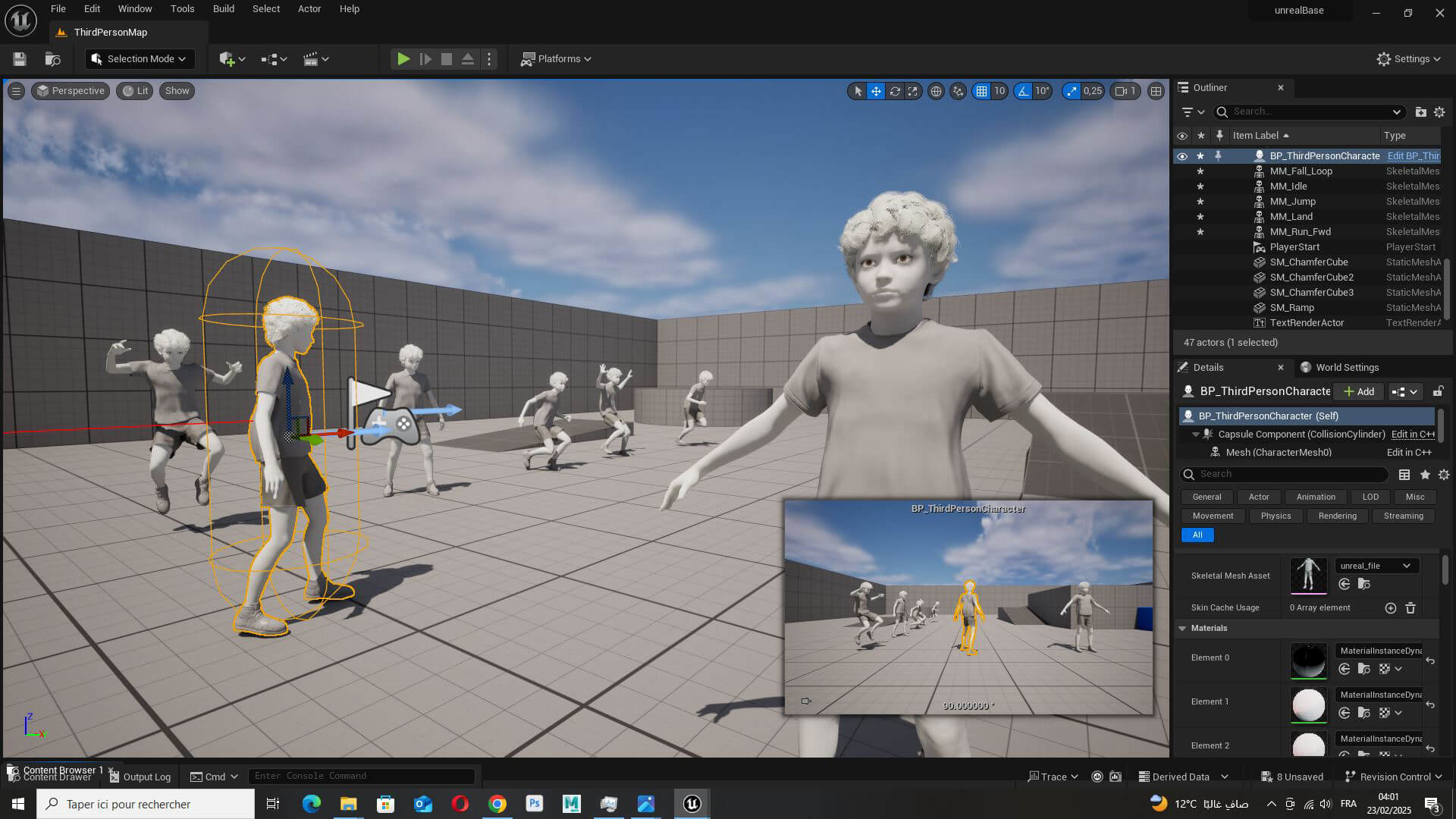 Realistic 3D Child Character Free Ready for Animation by khaloui