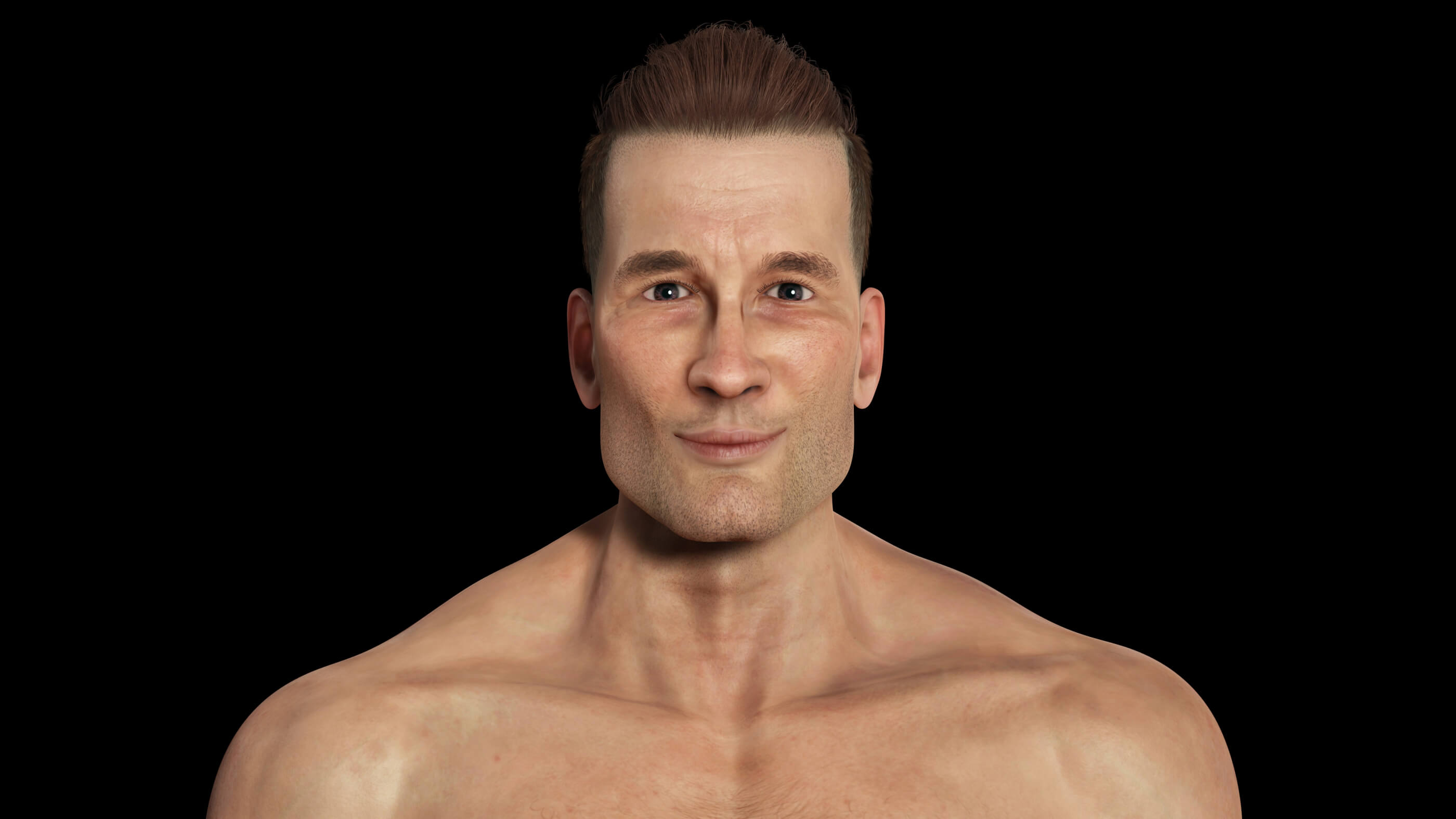 Basic Man G1 - 3D Model by khaloui