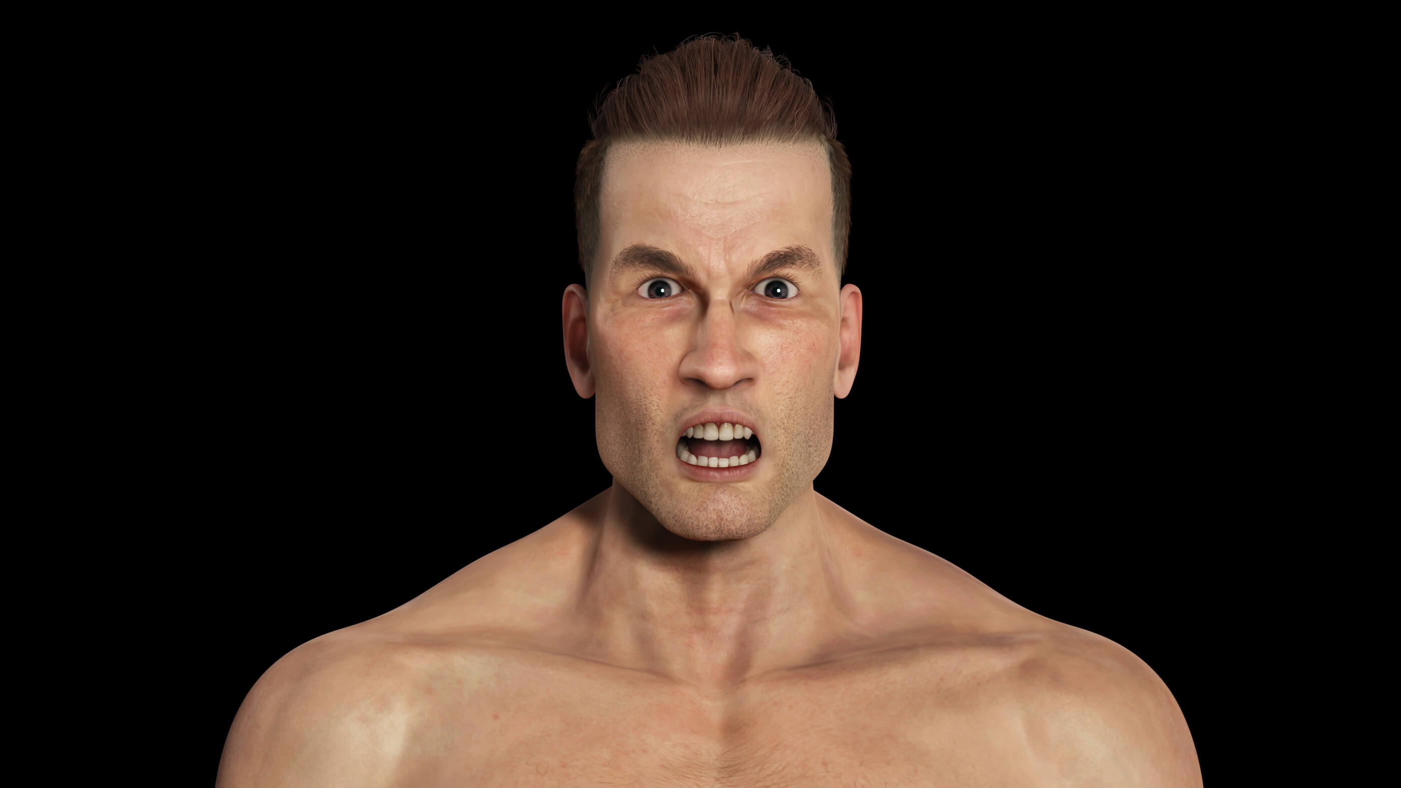 Basic Man G1 - 3D Model by khaloui