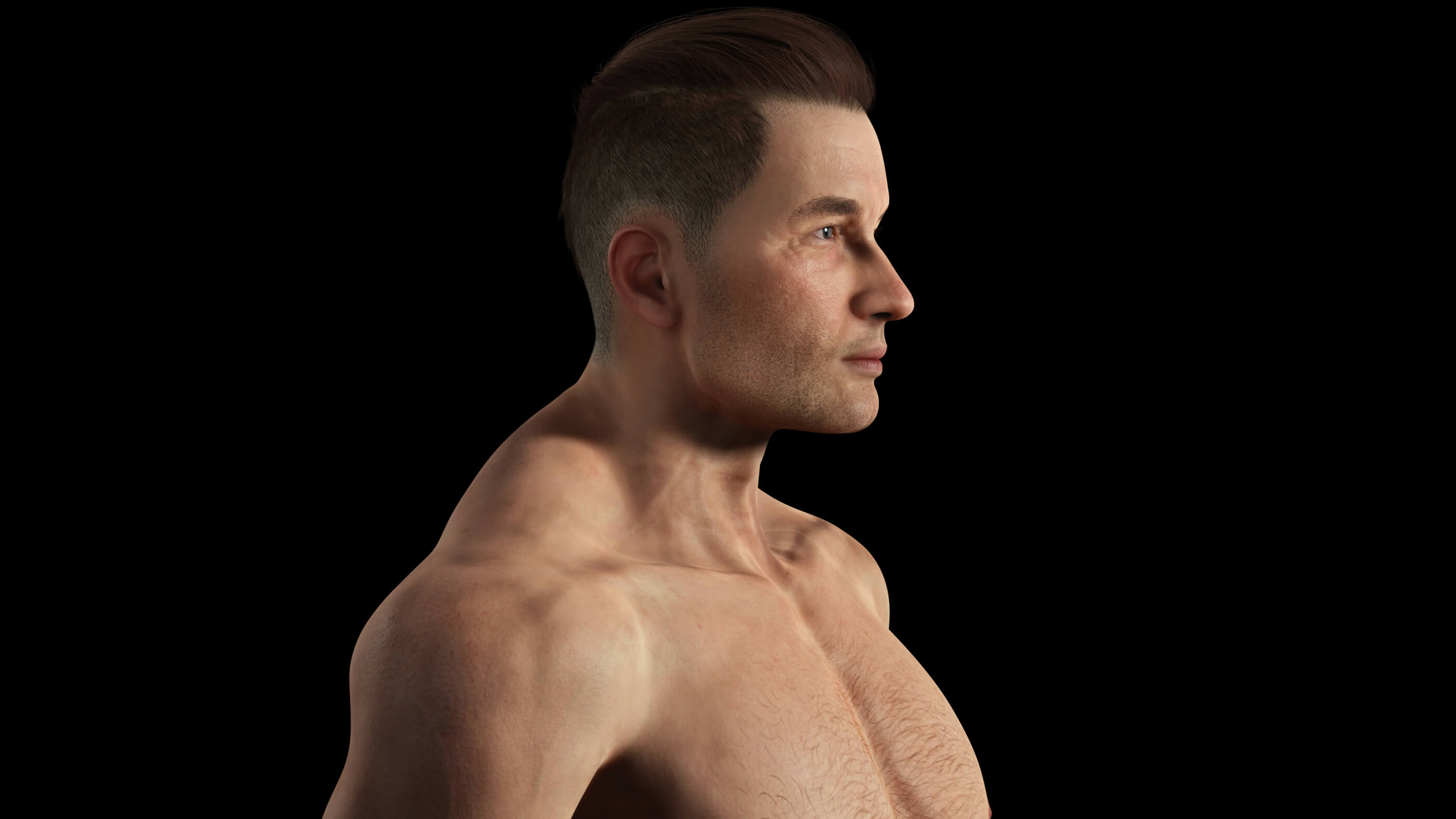 Basic Man G1 - 3D Model by khaloui