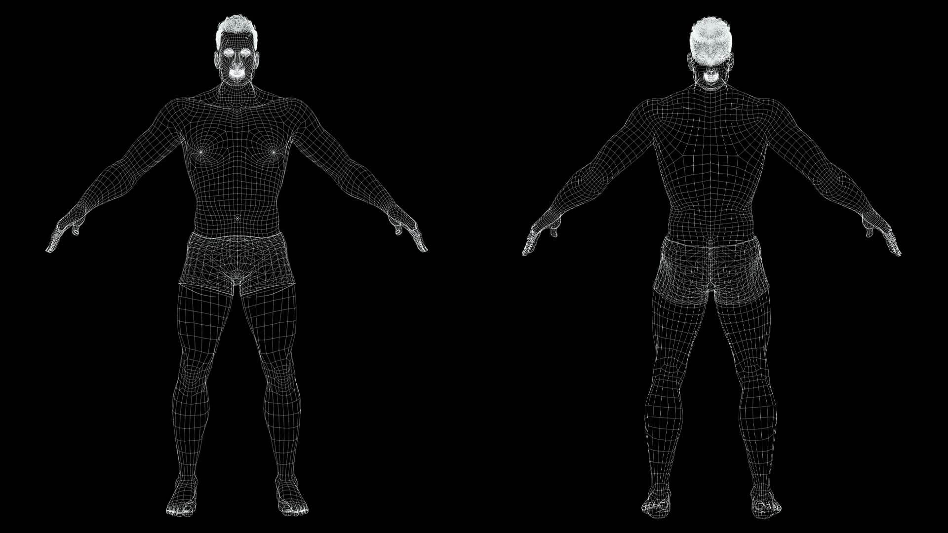 Basic Man G1 - 3D Model by khaloui