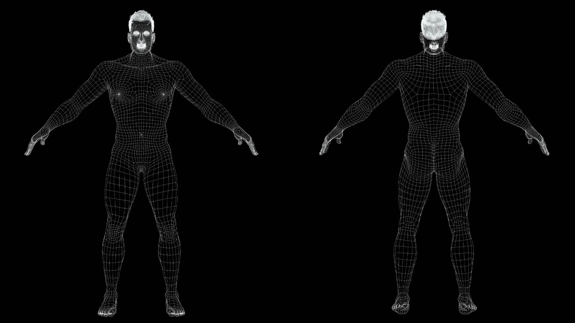 Basic Man G1 - 3D Model by khaloui