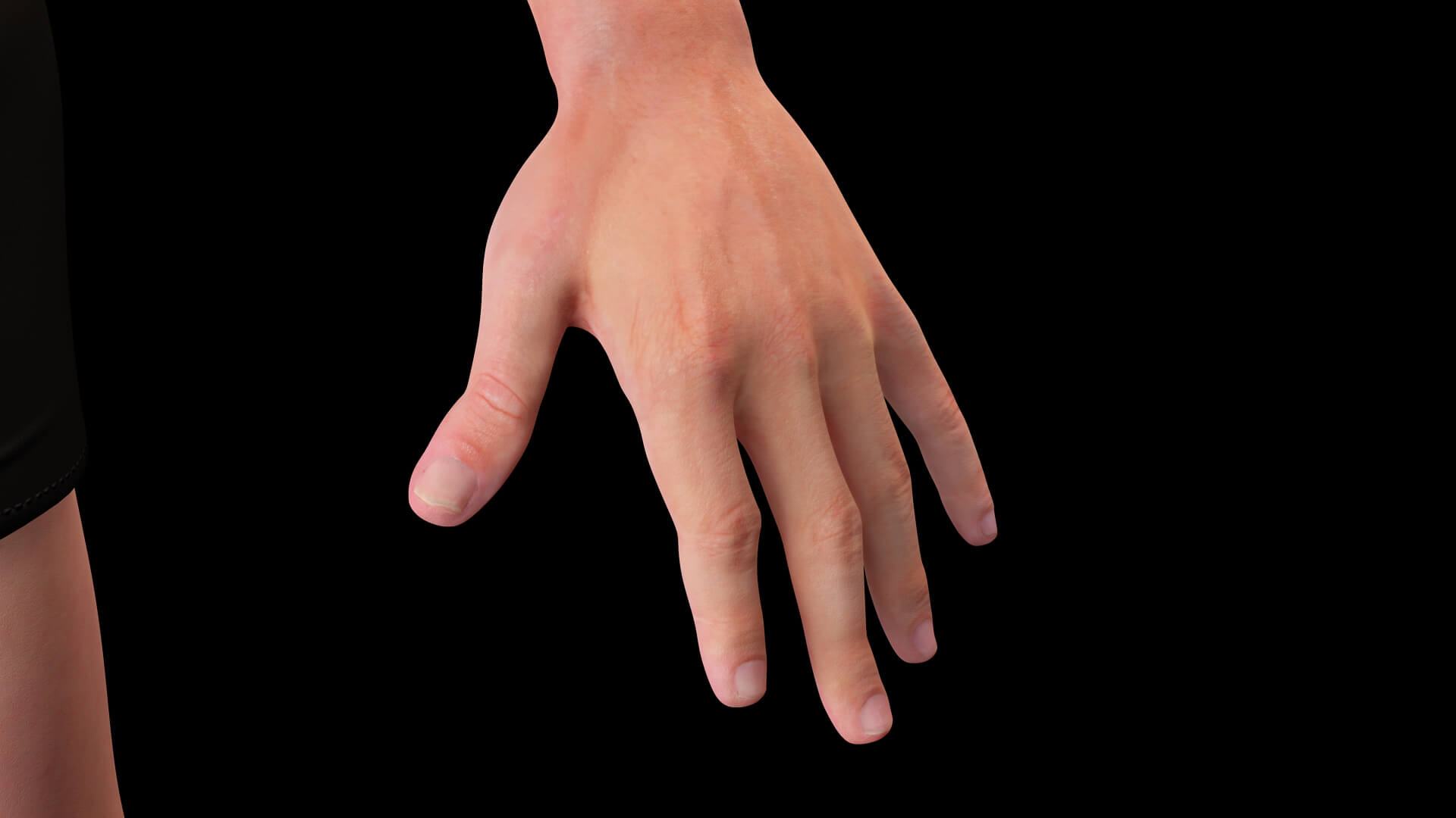 Realistic Body Man - 3D Model by khaloui