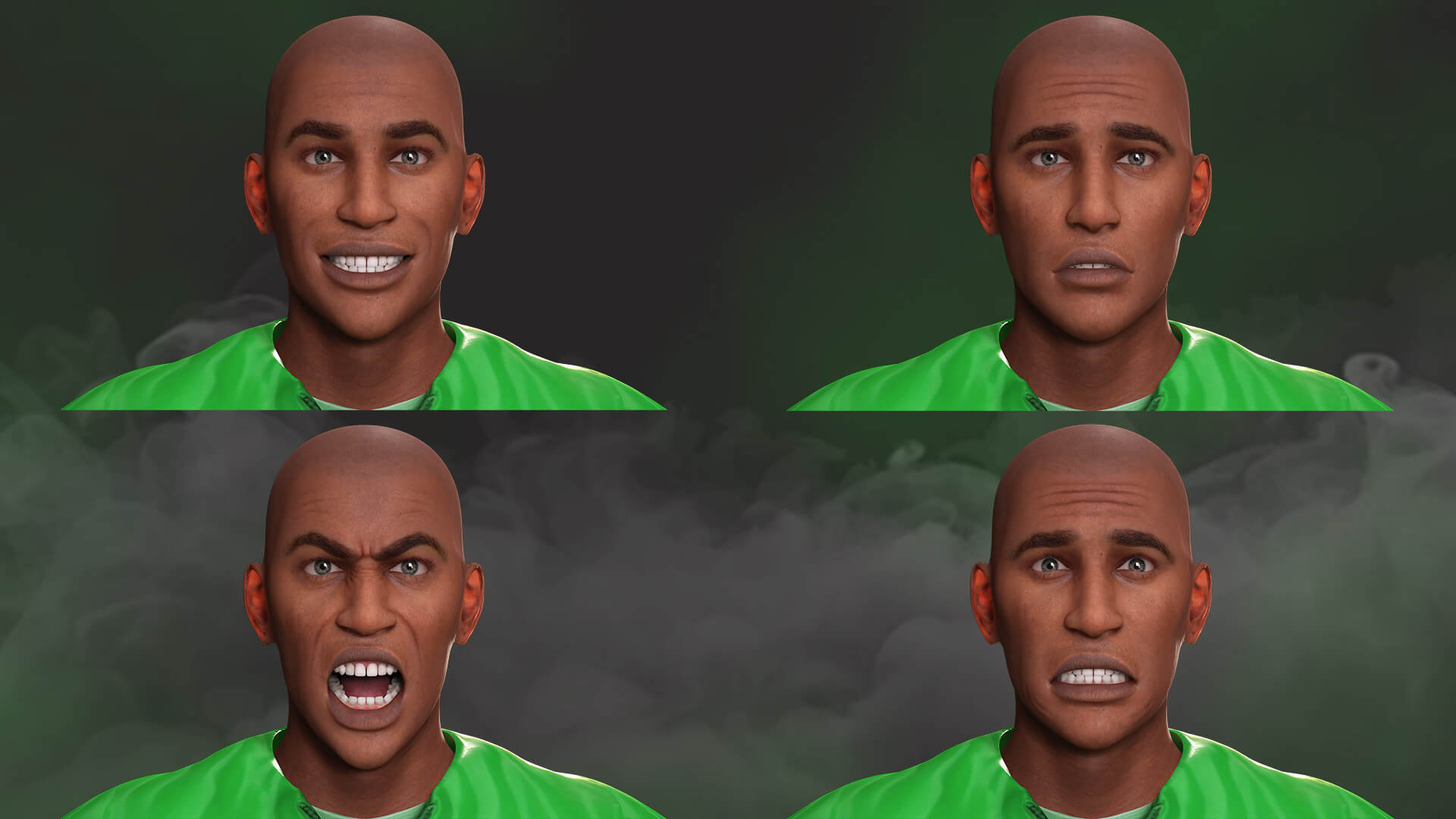 Realistic Containment Suit High-Quality 3D Character by khaloui