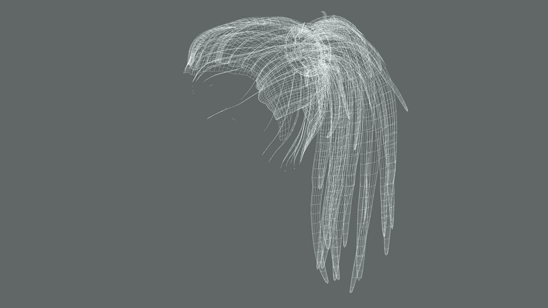 Dreads Hair Rasta - Free 3D Model by khaloui