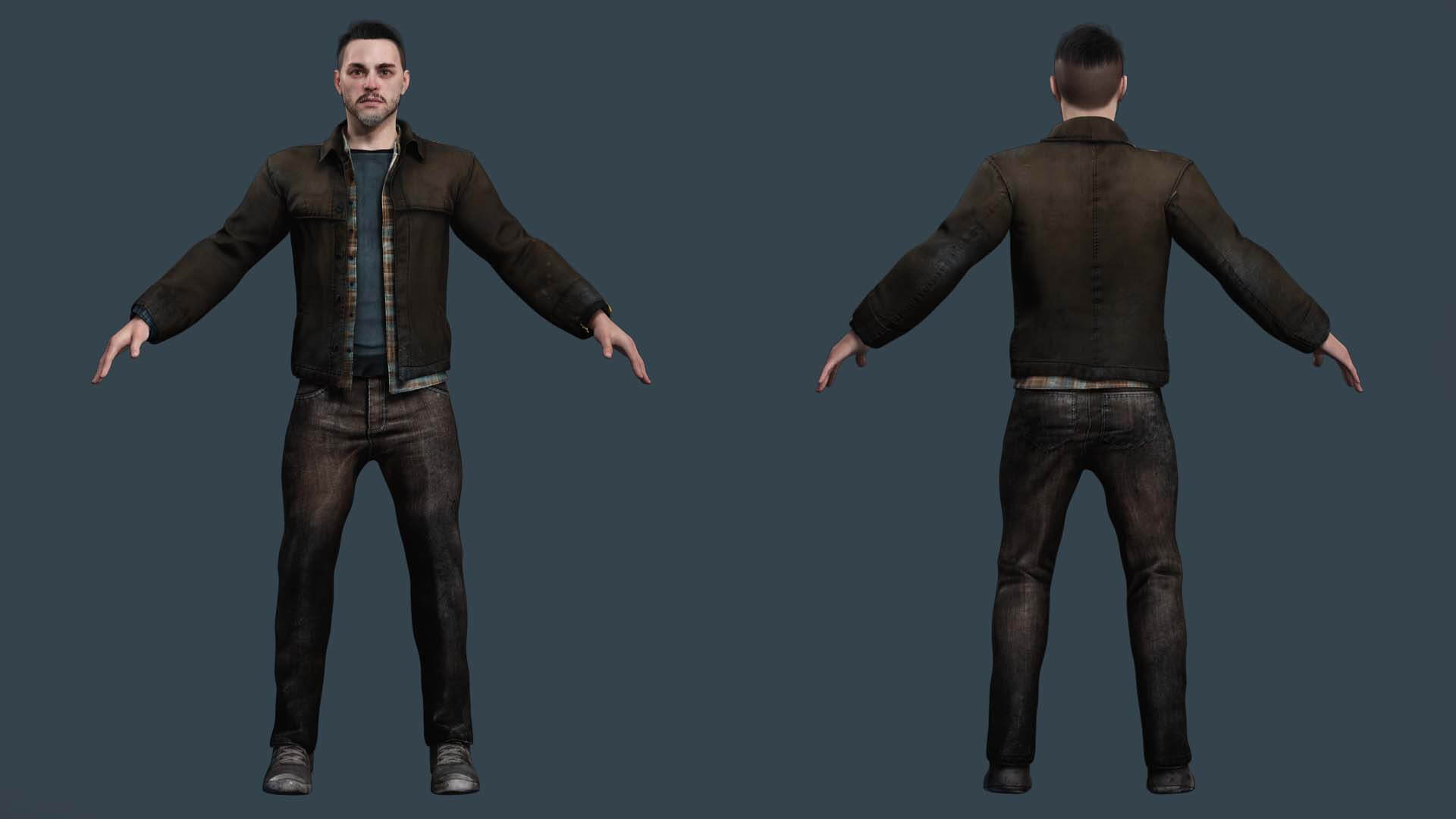 Realistic Father Kiven - 3D Model by khaloui