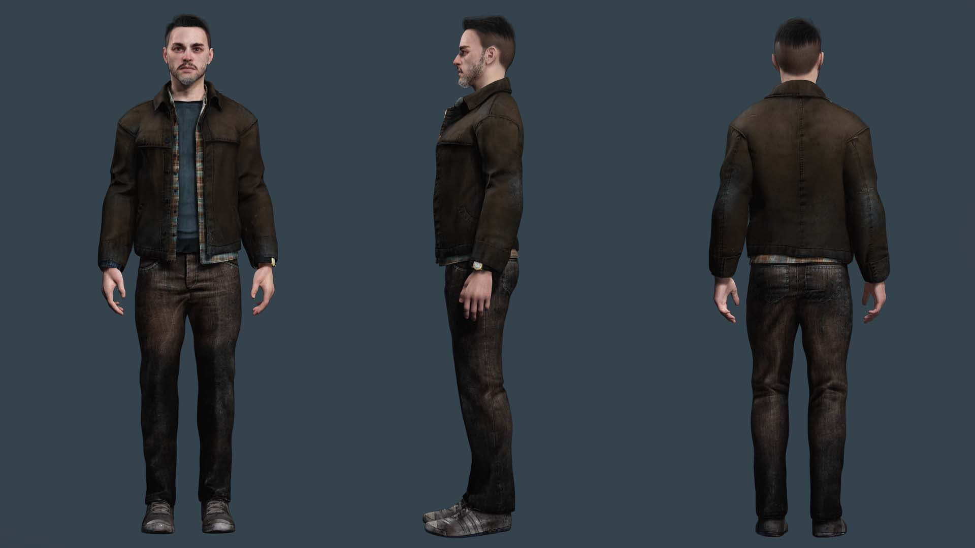 Realistic Father Kiven - 3D Model by khaloui