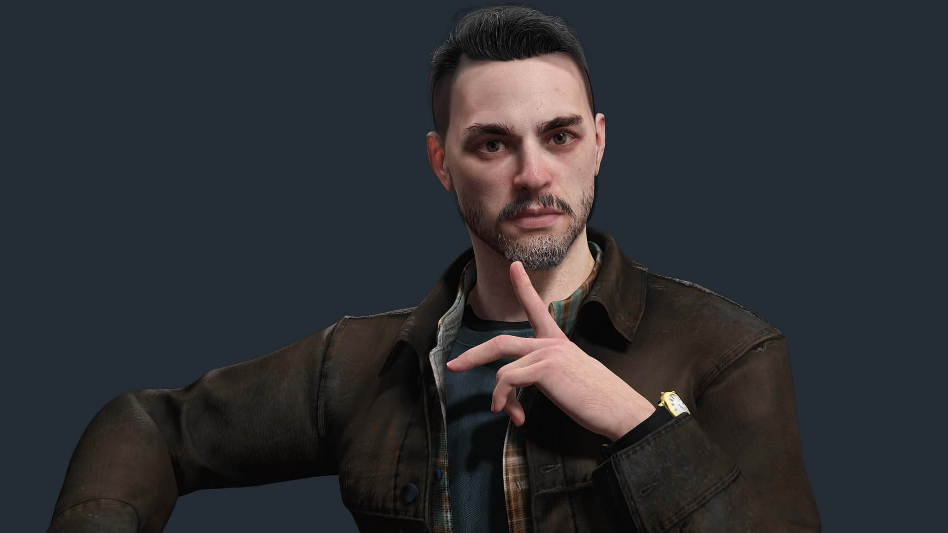 Realistic Father Kiven - 3D Model by khaloui