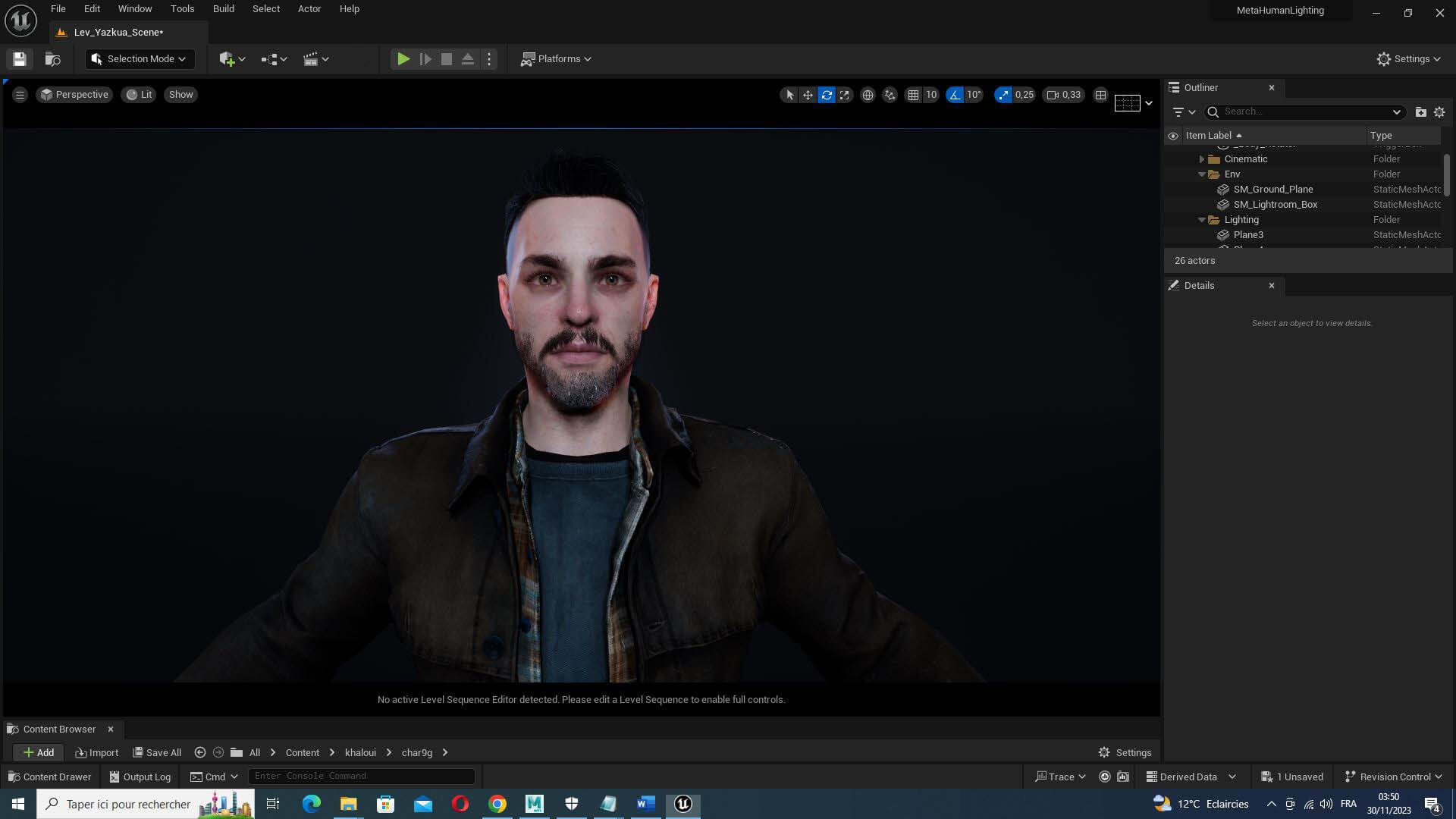 Realistic Father Kiven - 3D Model by khaloui