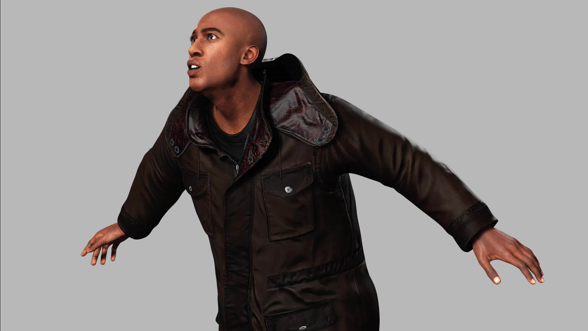 Realistic Father Marcus - 3D Model by khaloui