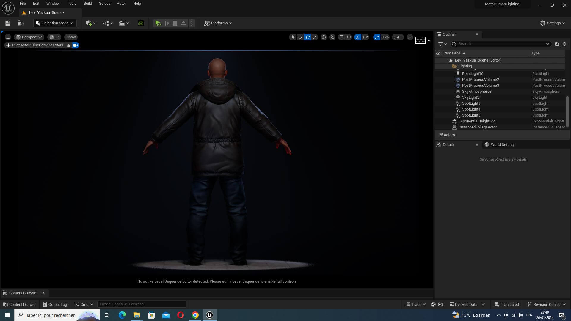 Realistic Father Marcus - 3D Model by khaloui