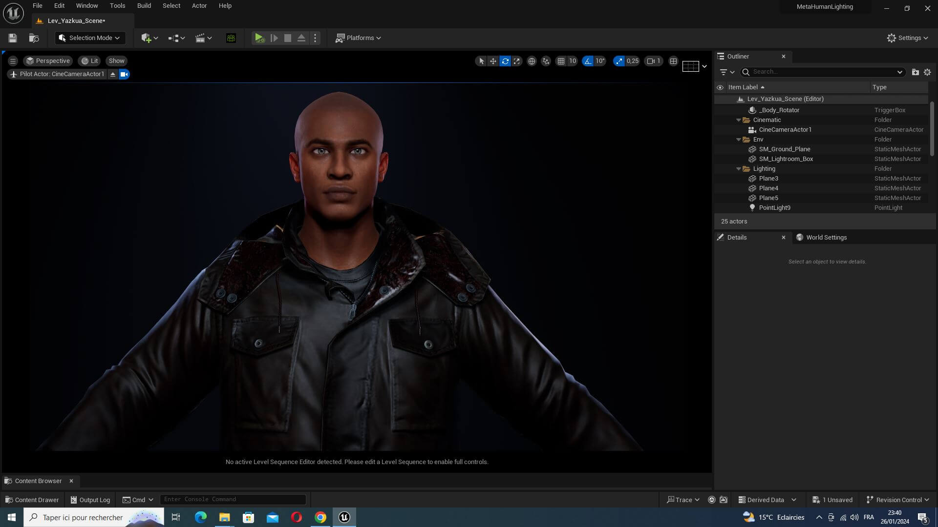 Realistic Father Marcus - 3D Model by khaloui