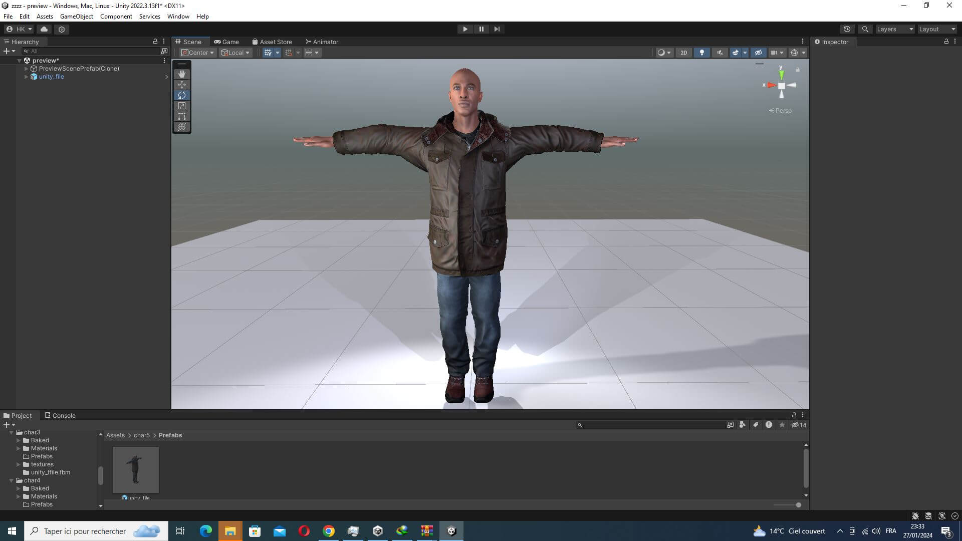 Realistic Father Marcus - 3D Model by khaloui