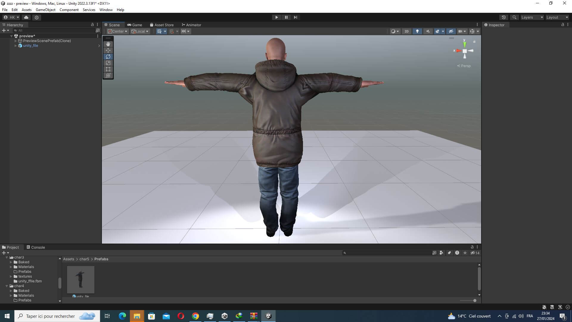 Realistic Father Marcus - 3D Model by khaloui
