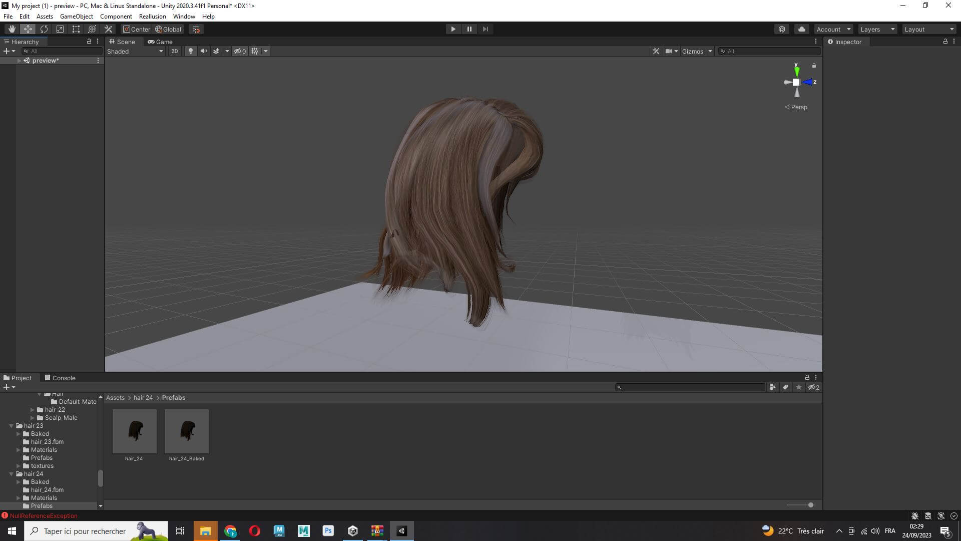 Female Hairstyle - 3D Model by khaloui