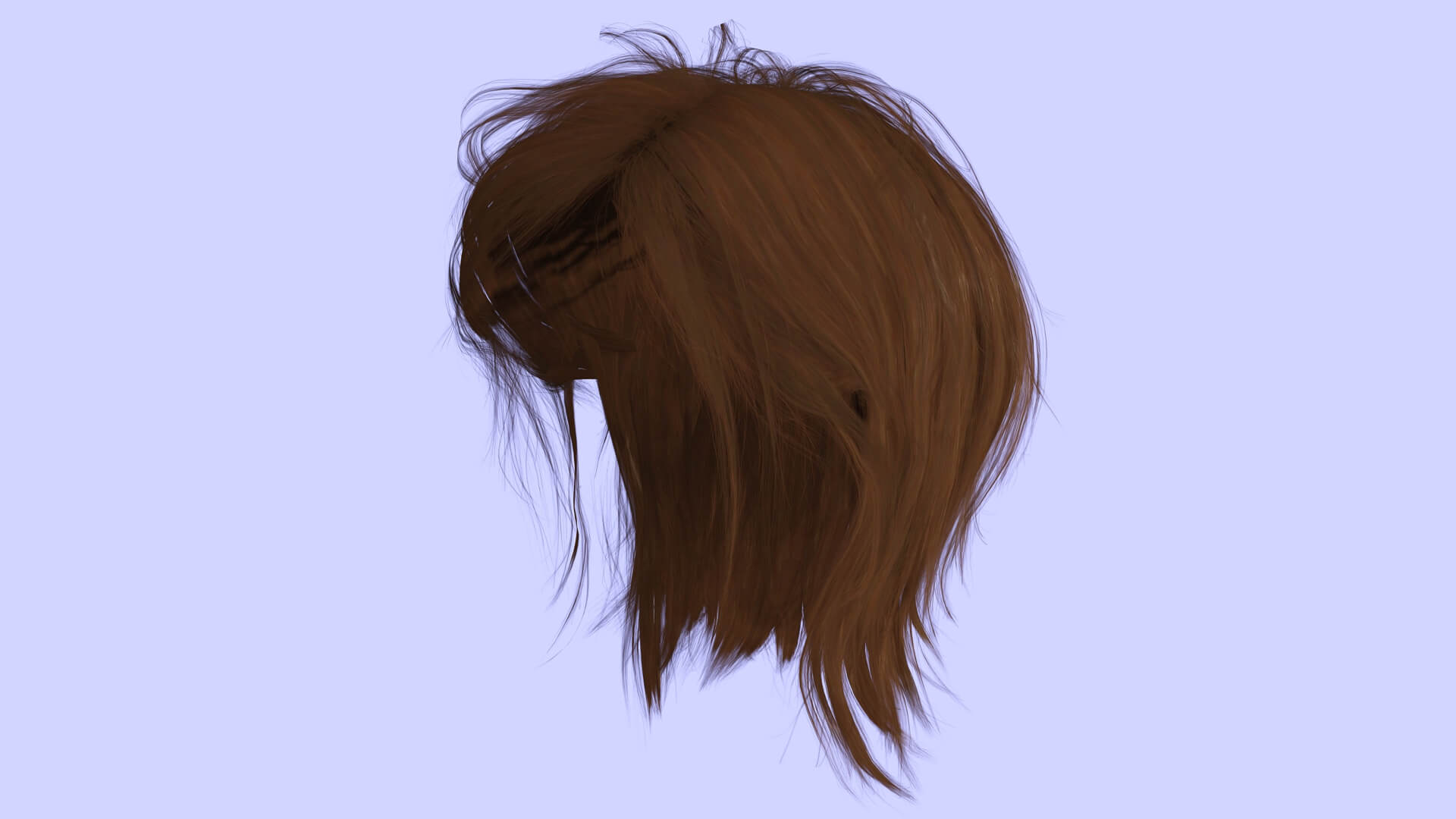 Female Short Hair - Pixie Cut 3D Model by khaloui