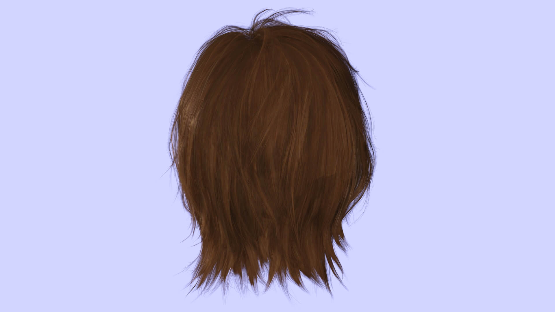 Female Short Hair - Pixie Cut 3D Model by khaloui